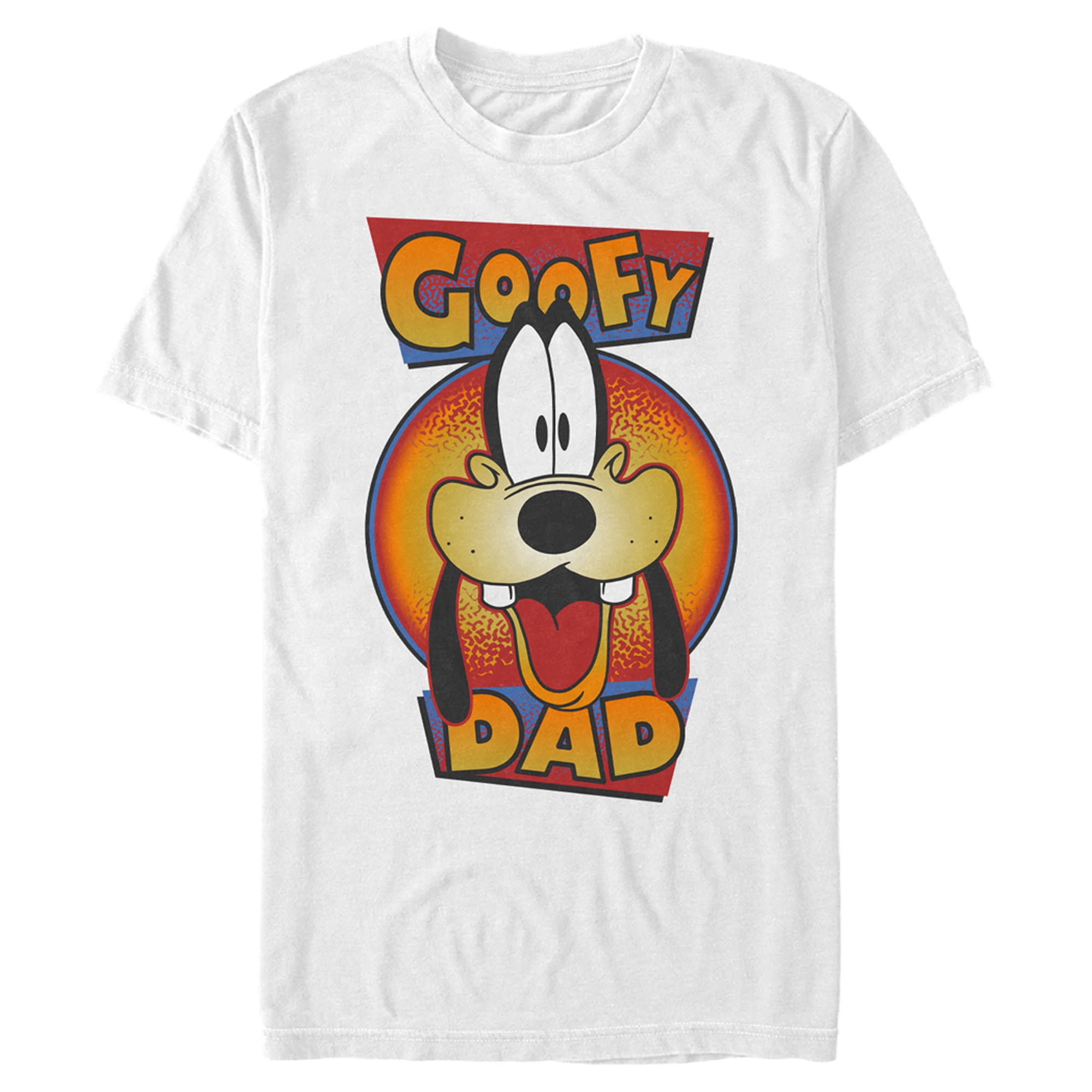 Men's A Goofy Movie Goofy Dad Graphic Tee White Medium - Walmart.com
