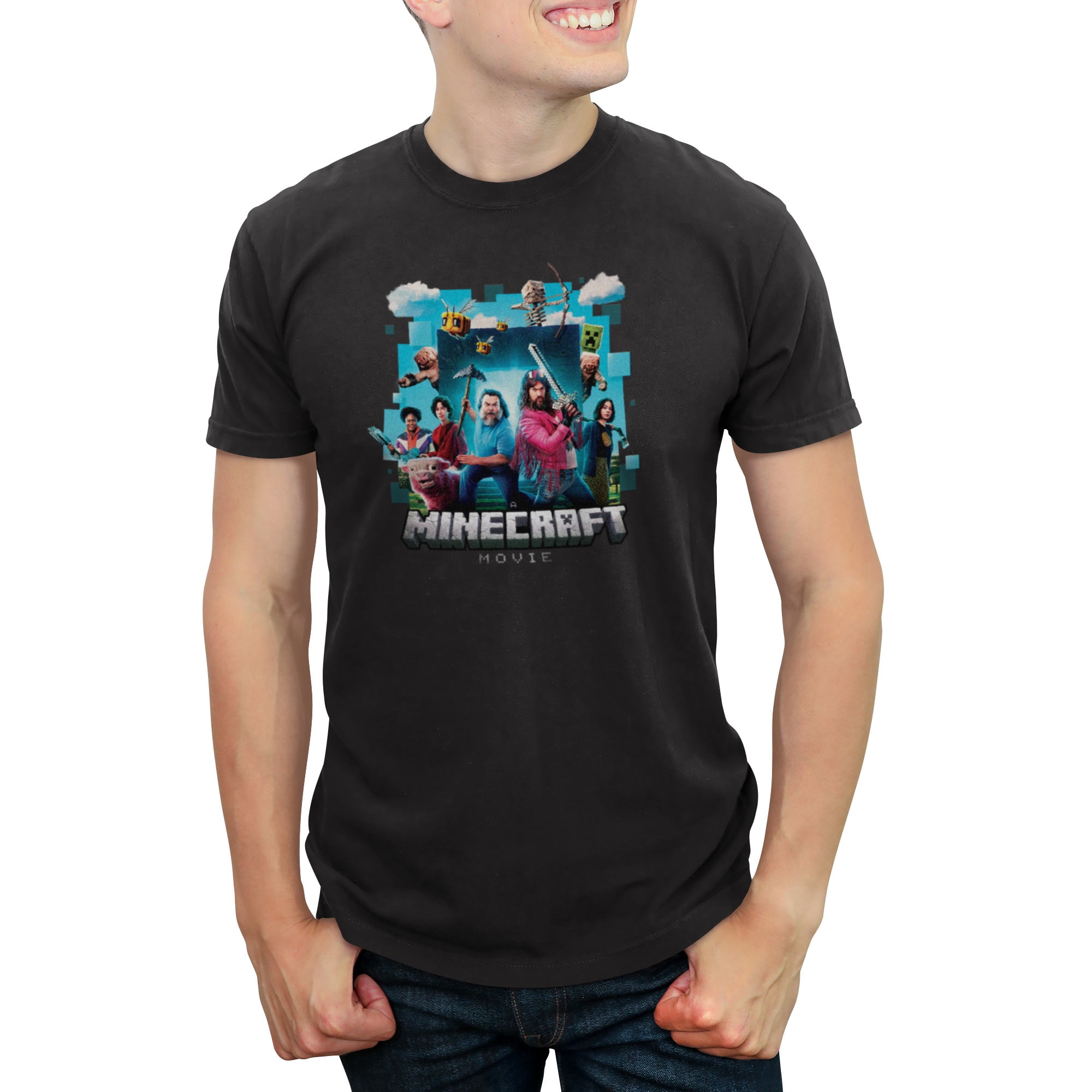 Men's A Minecraft Movie Classic Gang Graphic T-Shirt - Walmart.com