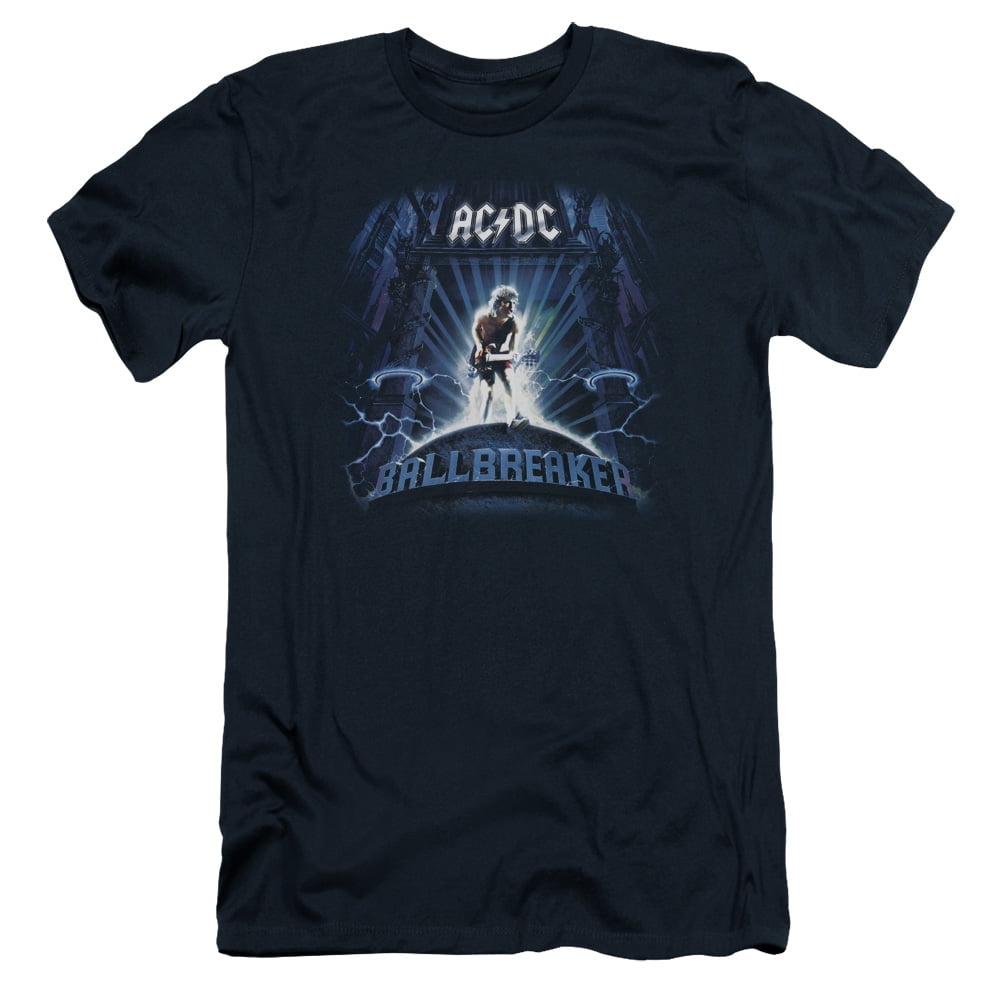 Men's AC/DC Ballbreaker Slim Fit T-shirt X-Large Blue - Walmart.com