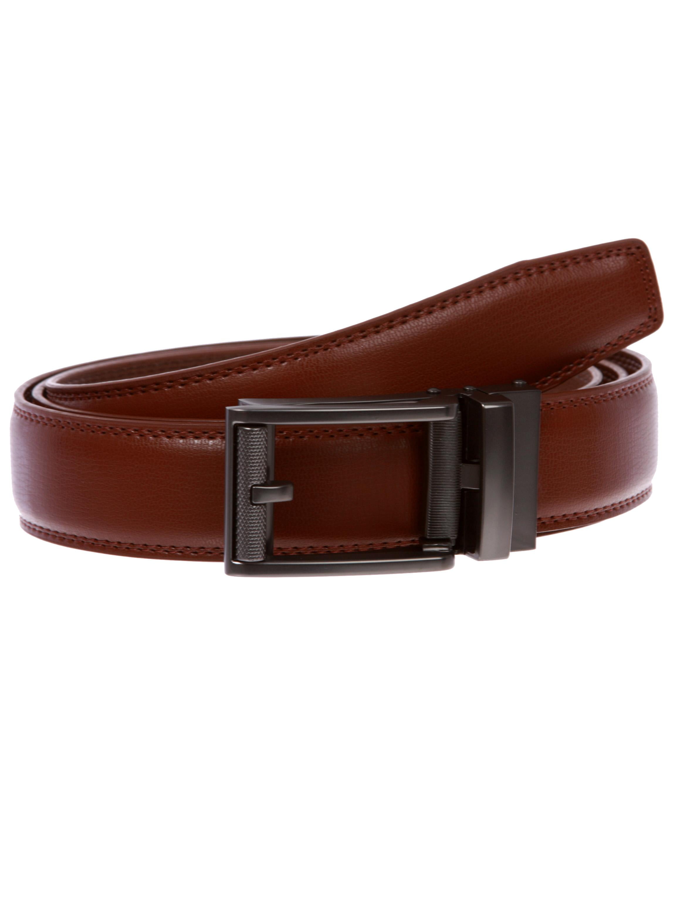 Men's Adjustable Automatic Ratchet Slide Perfect Fit Belt - Walmart.com