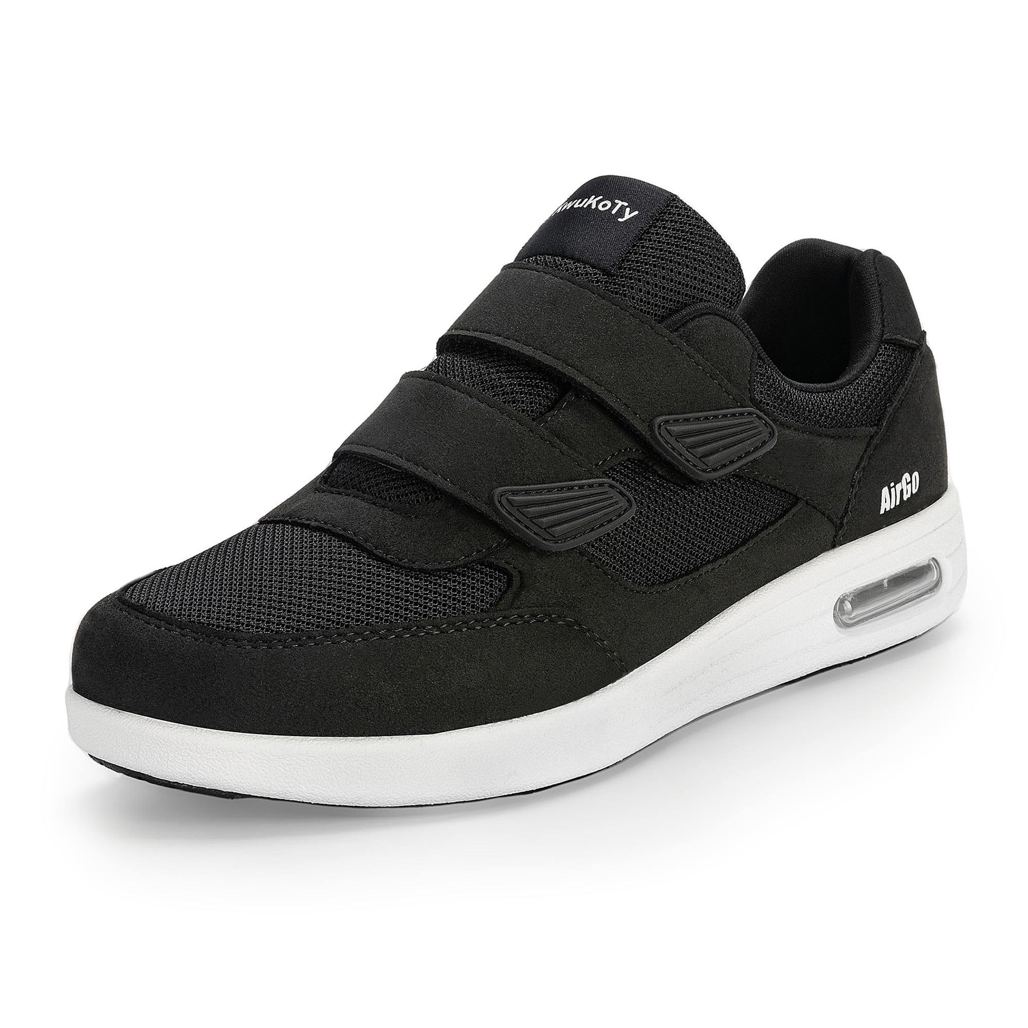 Men's Adjustable Fit Diabetic Shoes Orthopedic Walking Sneakers ...