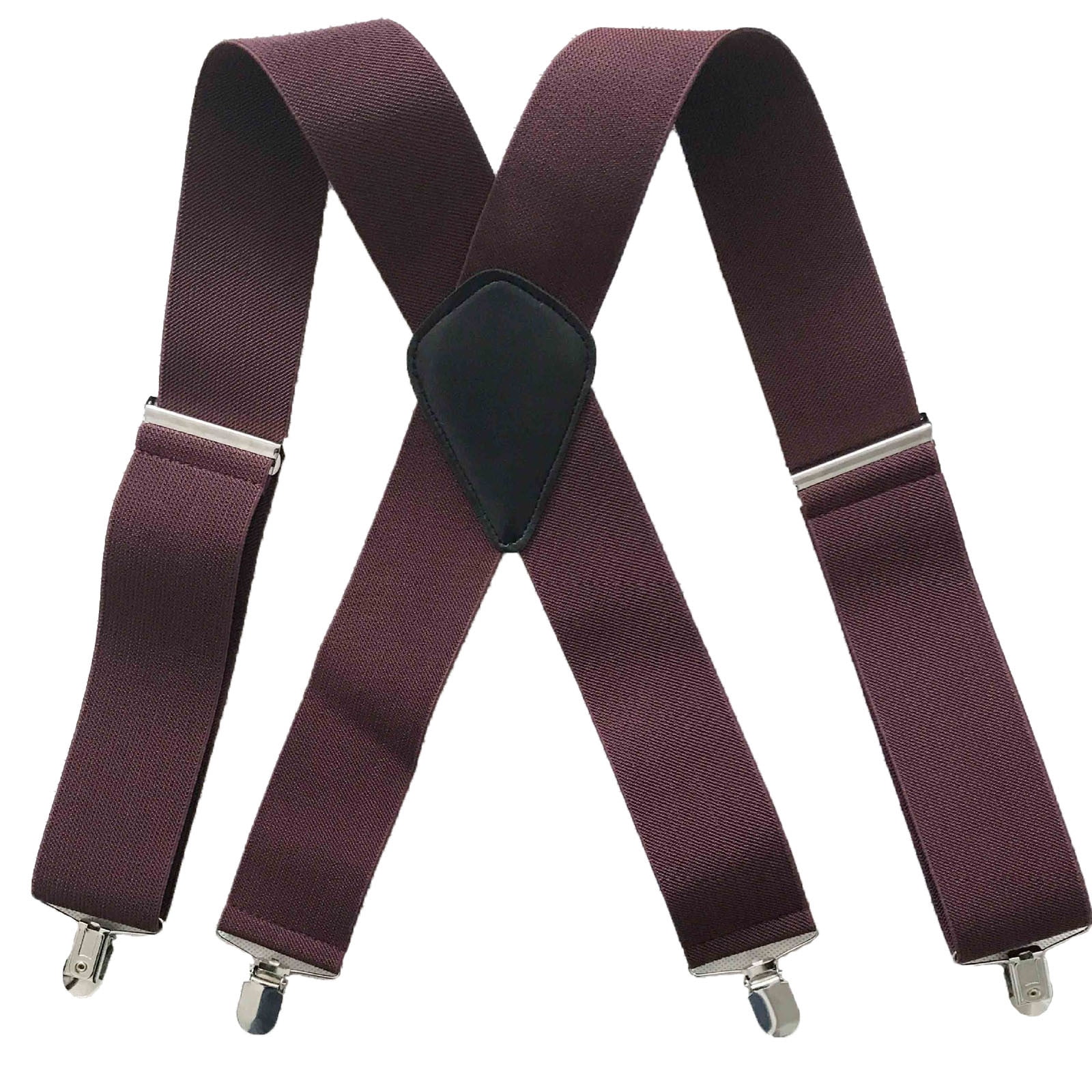 Men's Adjustable Suspenders With Elastic Straps Y Back Hiking ...