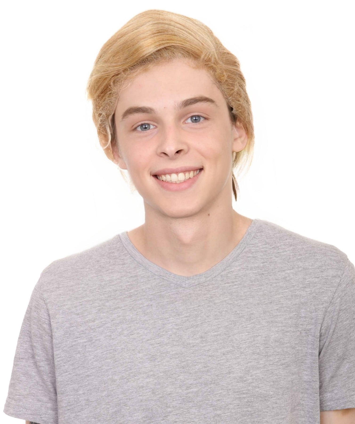 Men's Adult Blonde Mad President Wig - High Heat Resistant Fiber with ...