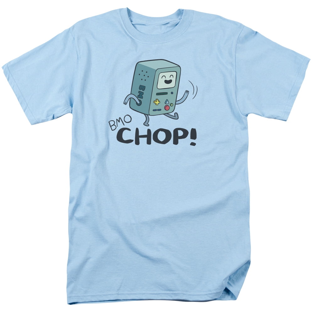 Men's Adventure Time Bmo Chop T-shirt Medium Light Blue - Walmart.com