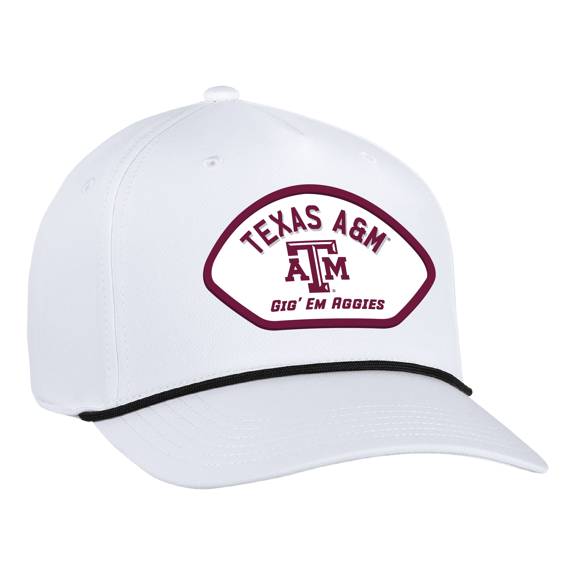 Men's-Ahead White Texas A&M Aggies Alto Rope Adjustable Hat - Walmart.com