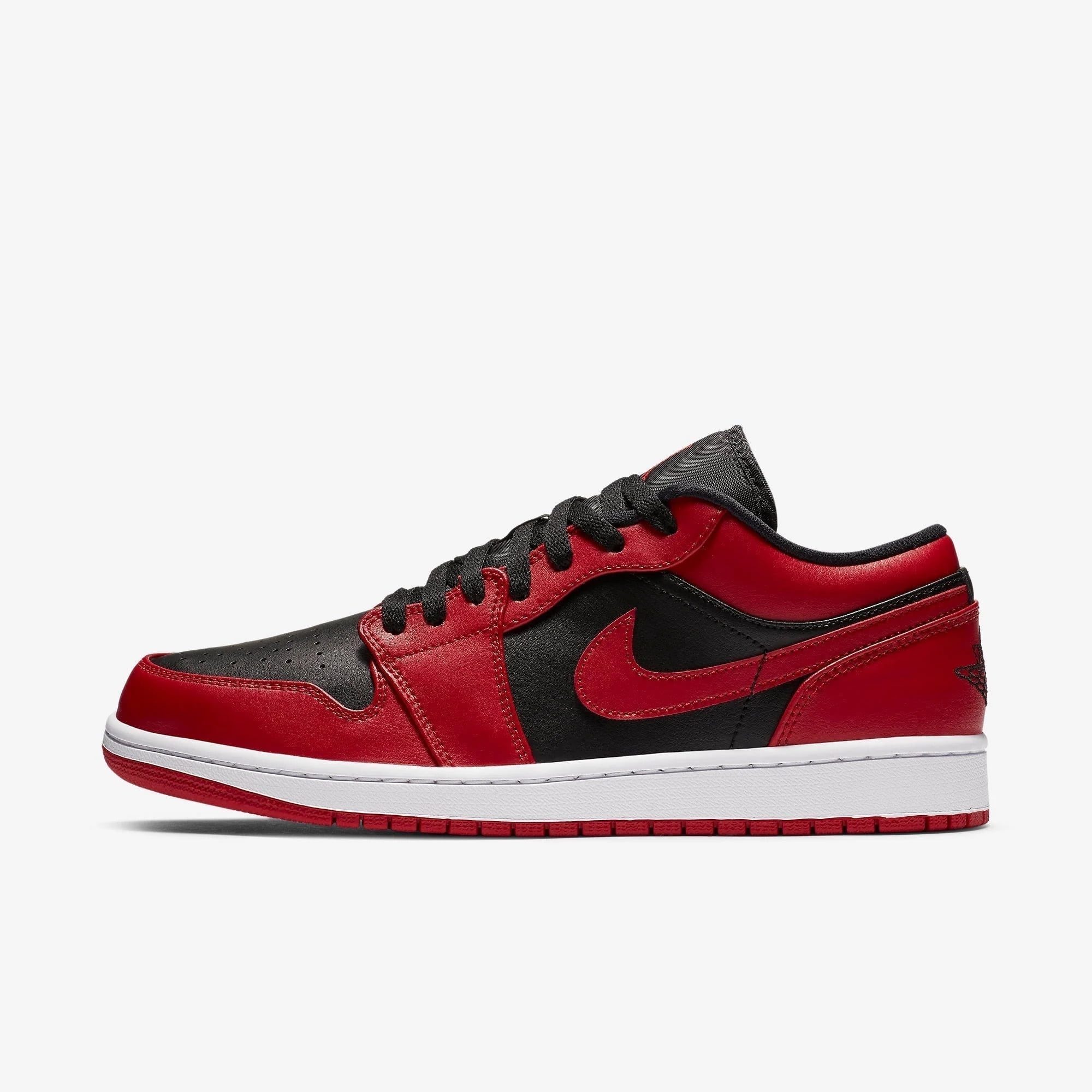 (Men's) Air Jordan 1 Low 'Reverse Bred' (2020) 553558-606 - Walmart.com