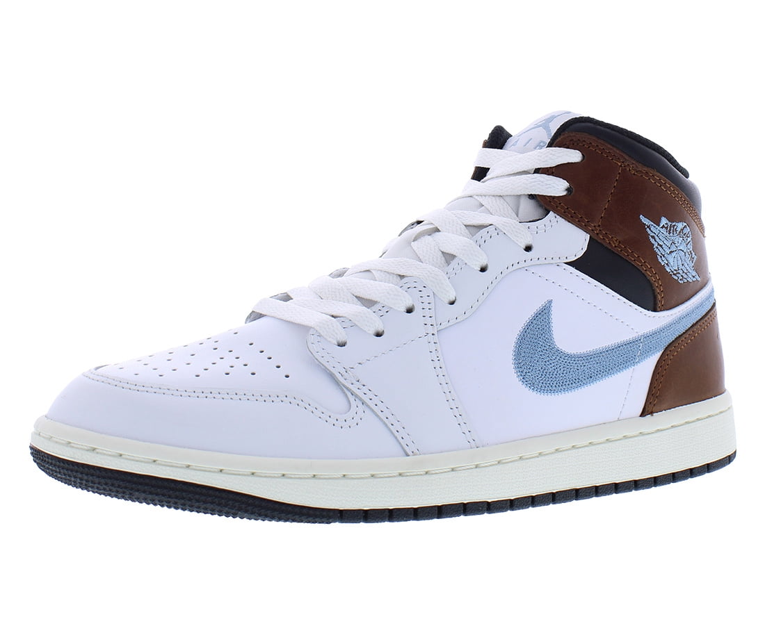 (Men's) Air Jordan 1 Mid SE 'Brown / Blue Grey' (2024) FQ7831-142 ...