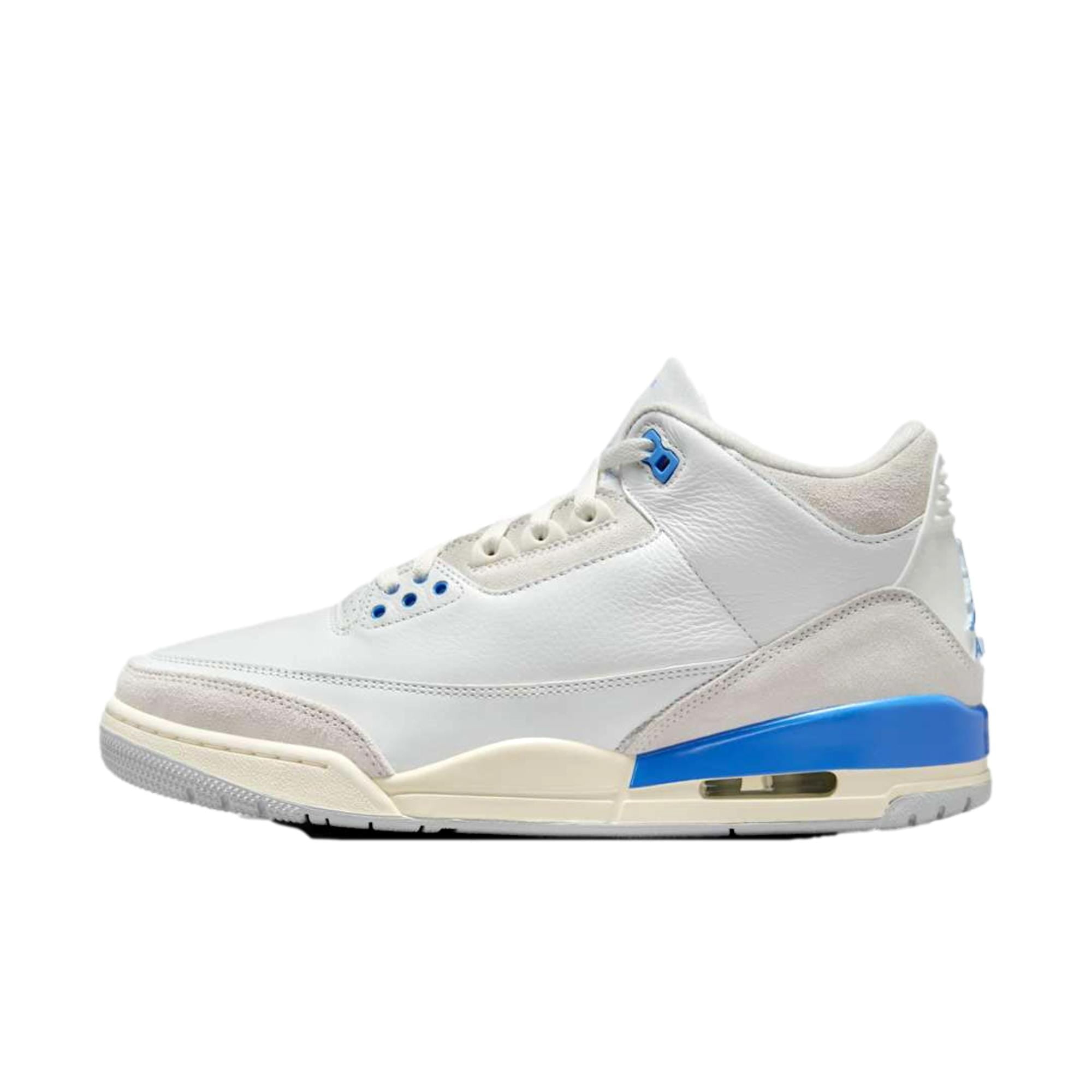 Nike Air Jordan 3 Retro Summit White / Hydrogen Blue CT8532-101 Men's ...