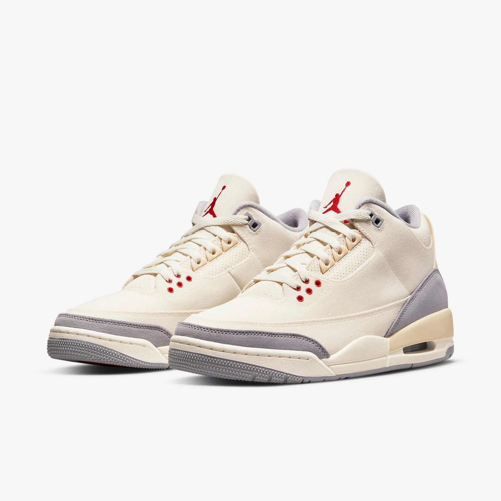 (Men's) Air Jordan 3 Retro SE 'Canvas / Muslin' (2022) DH7139-100 ...