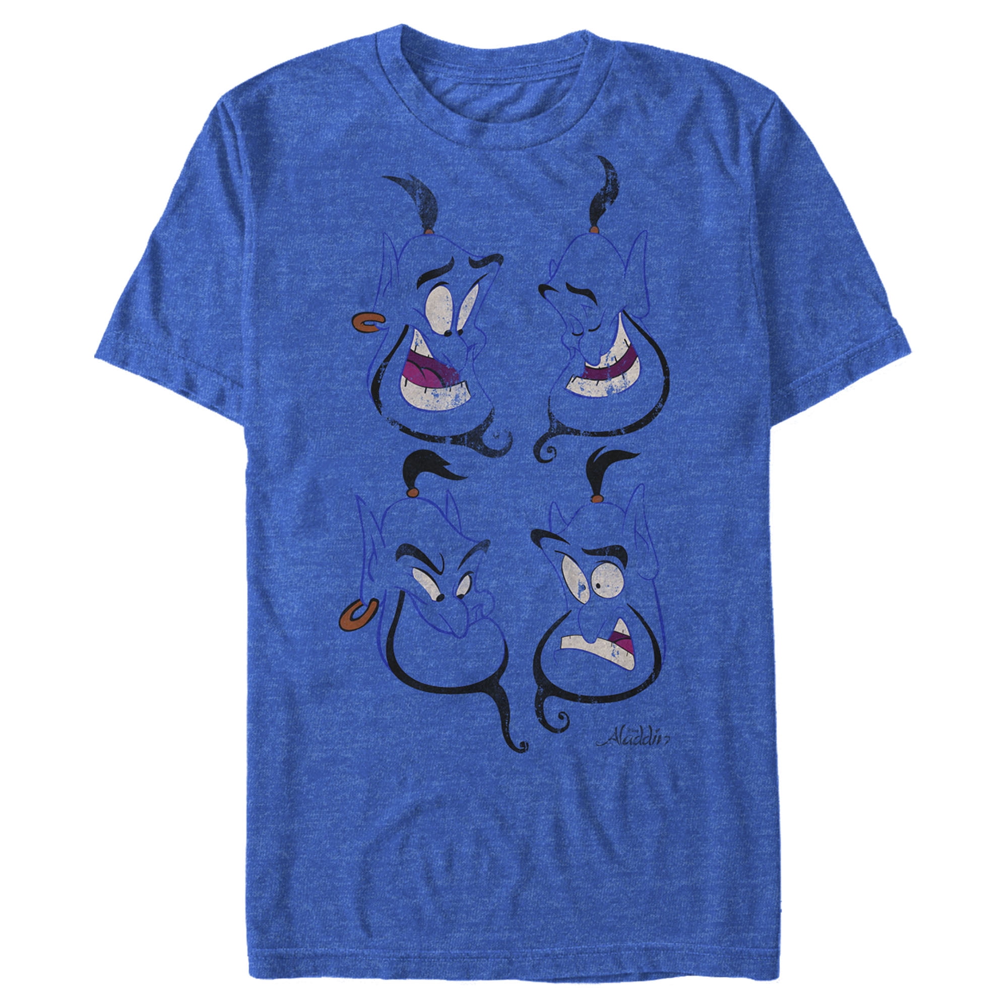 Men's Aladdin Expressions of Genie Graphic T-Shirt - Walmart.com