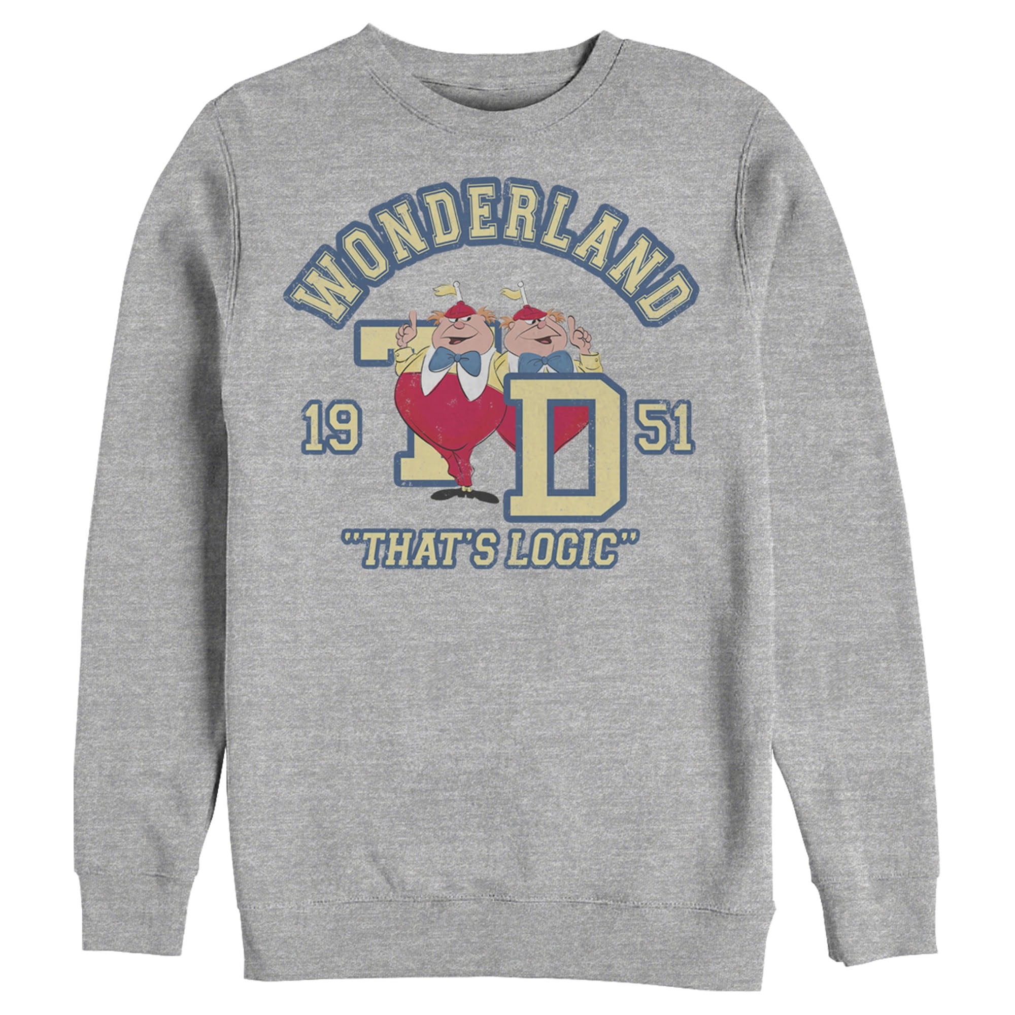 Men's Alice in Wonderland Retro Tweedledee and Tweedledum That's Logic ...