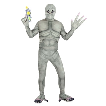 Alien Xenomorph Halloween Costume for Adults - Premium Movie Sci-Fi ...