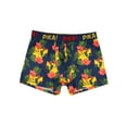 Men's All Over Print Pikachu and Hibiscus Poly Boxer Brief - Walmart.com
