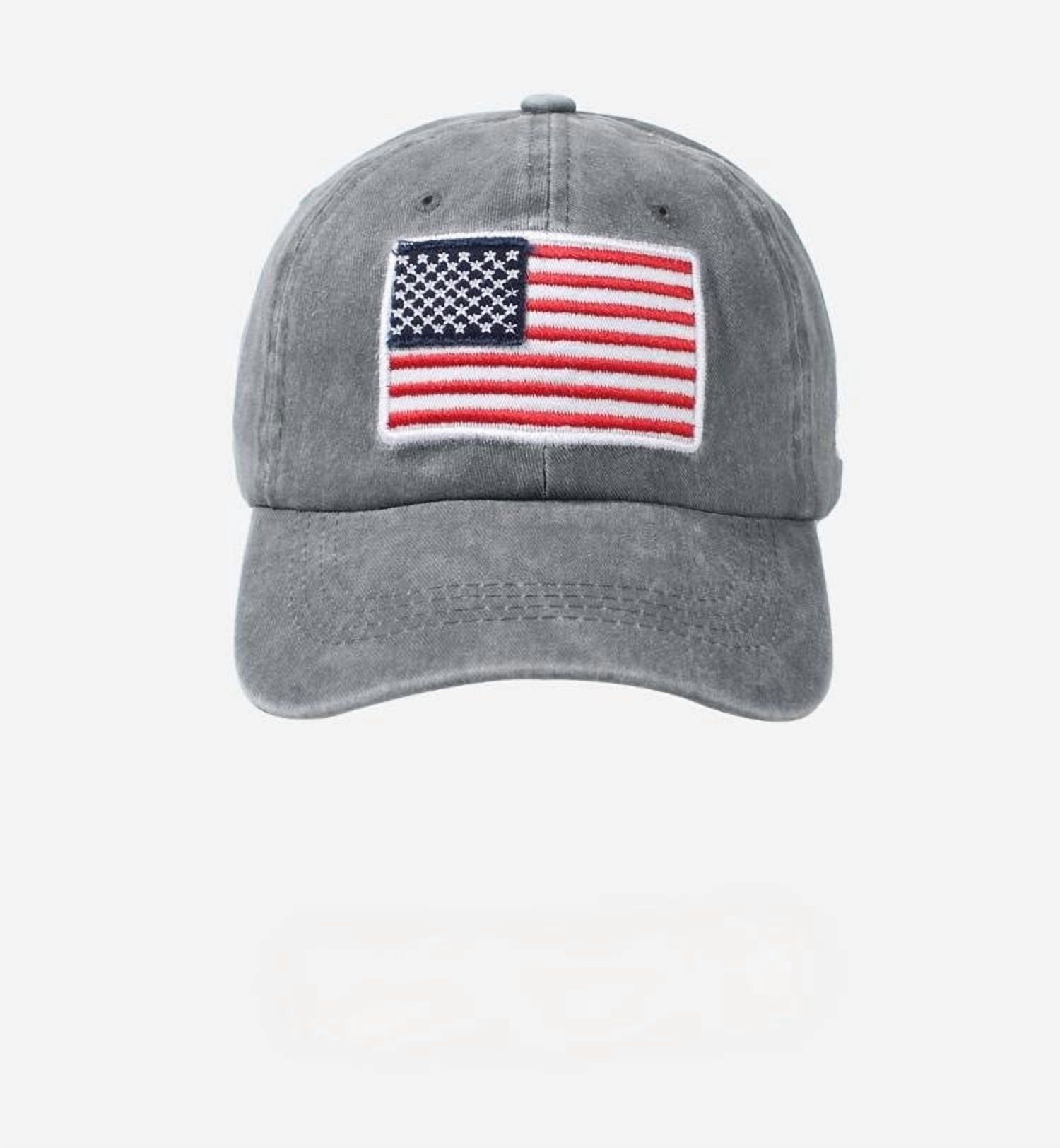 Men's American Flag Baseball Cap Trucker Cap American Vintage Flag ...