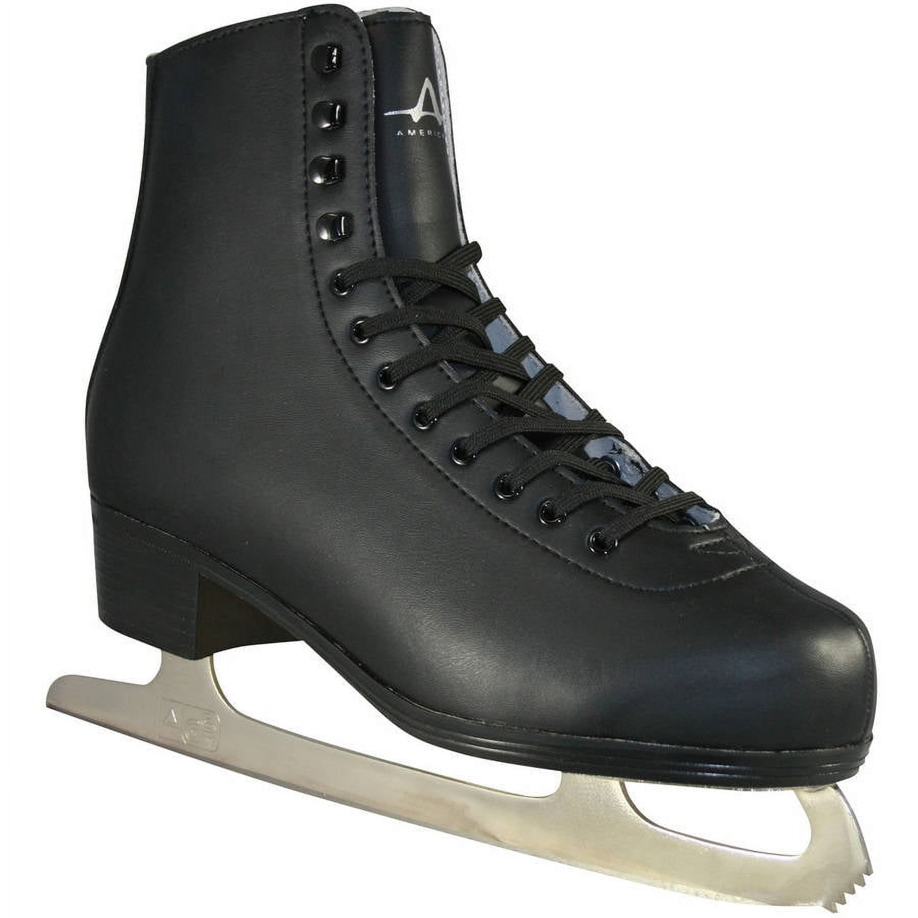 Adult Men's American Leather Lined Ice Skates - Ideal for Instructional ...