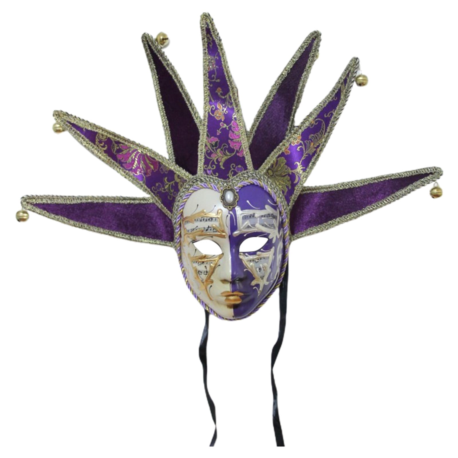 Men's And Women's Carnival Full Face With 7 Points Yin Face European ...