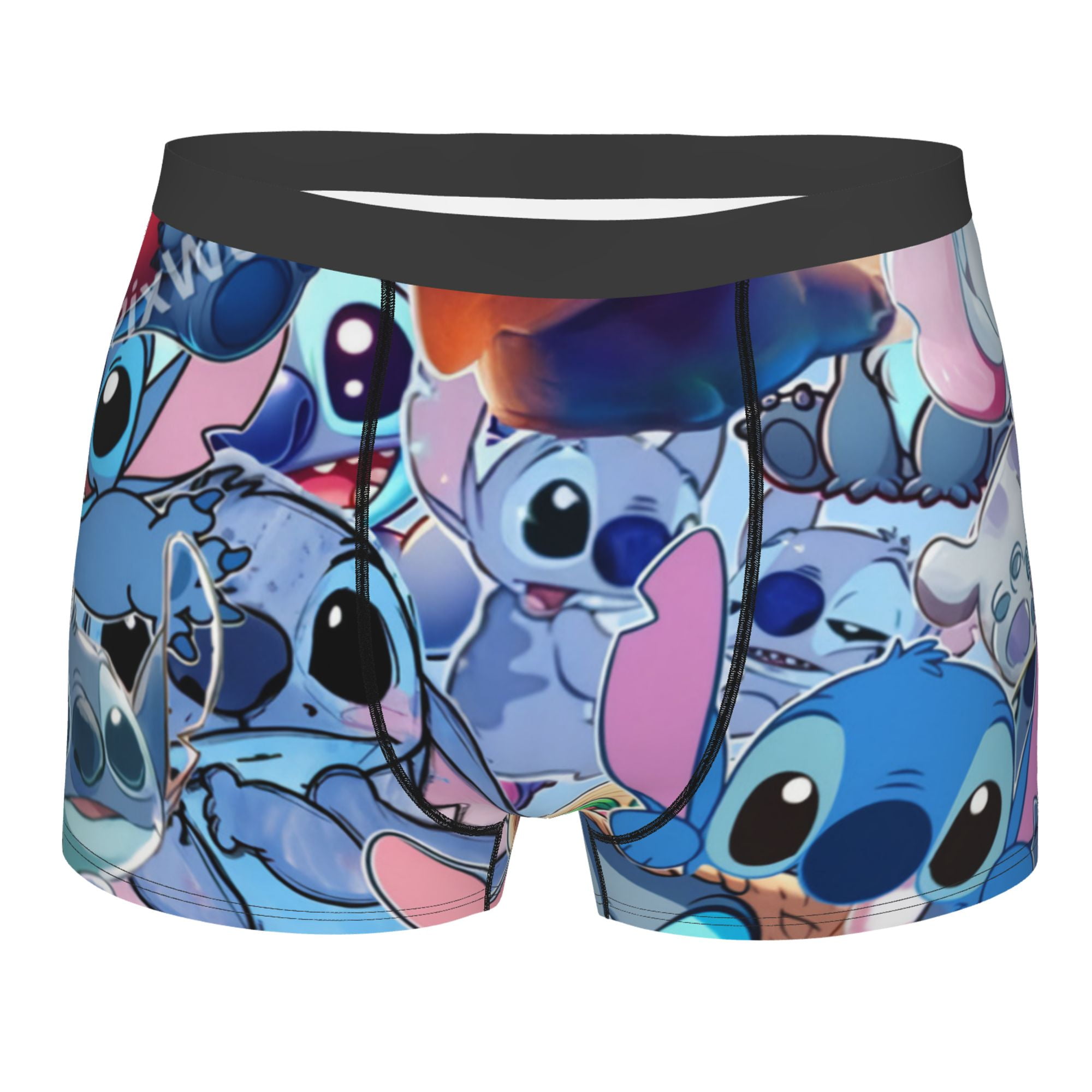 Men's Anime Stitch Boxer Briefs Funny Boxer Shorts Hilarious Gag Gifts ...