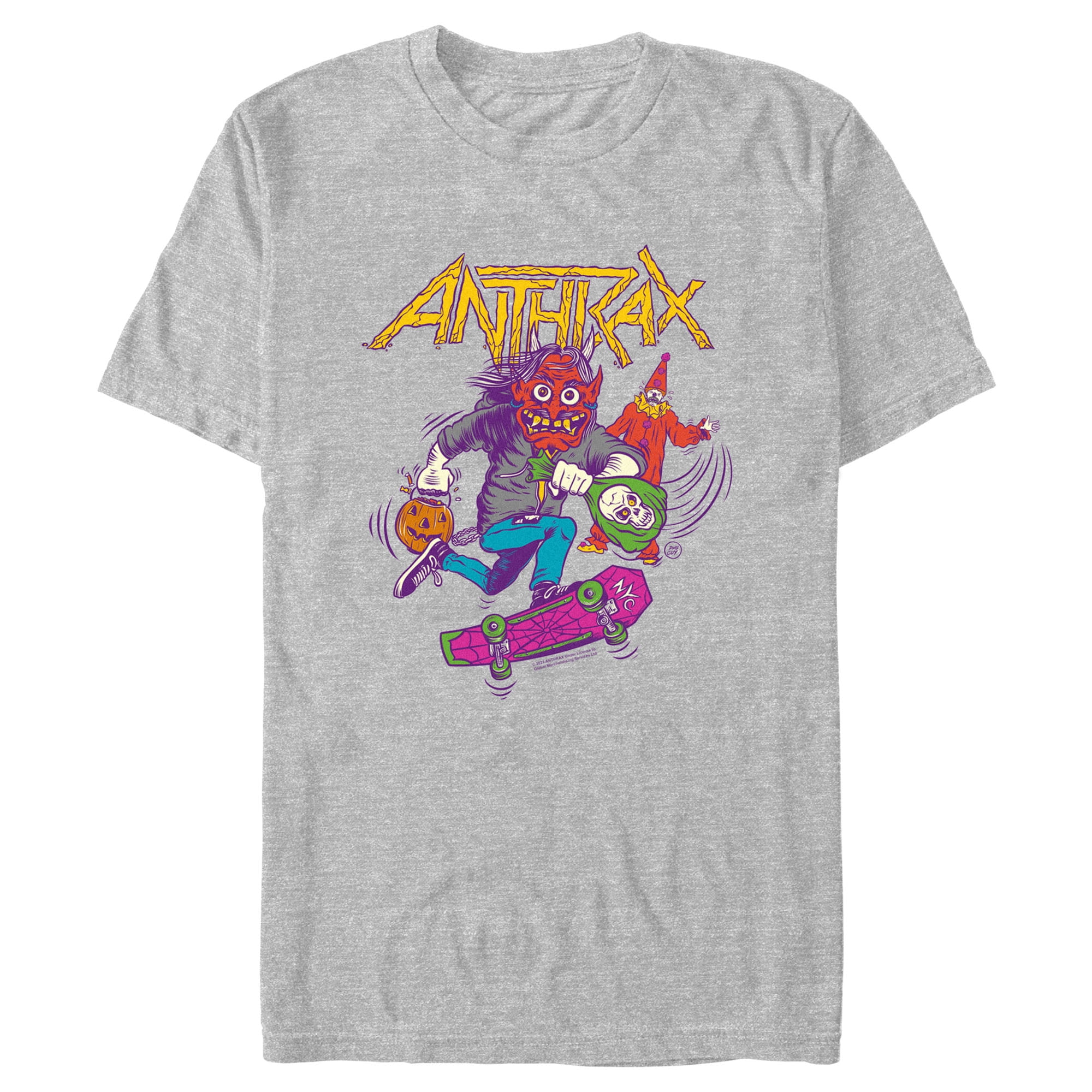 Men's Anthrax Halloween Not Man Graphic T-Shirt - Walmart.com