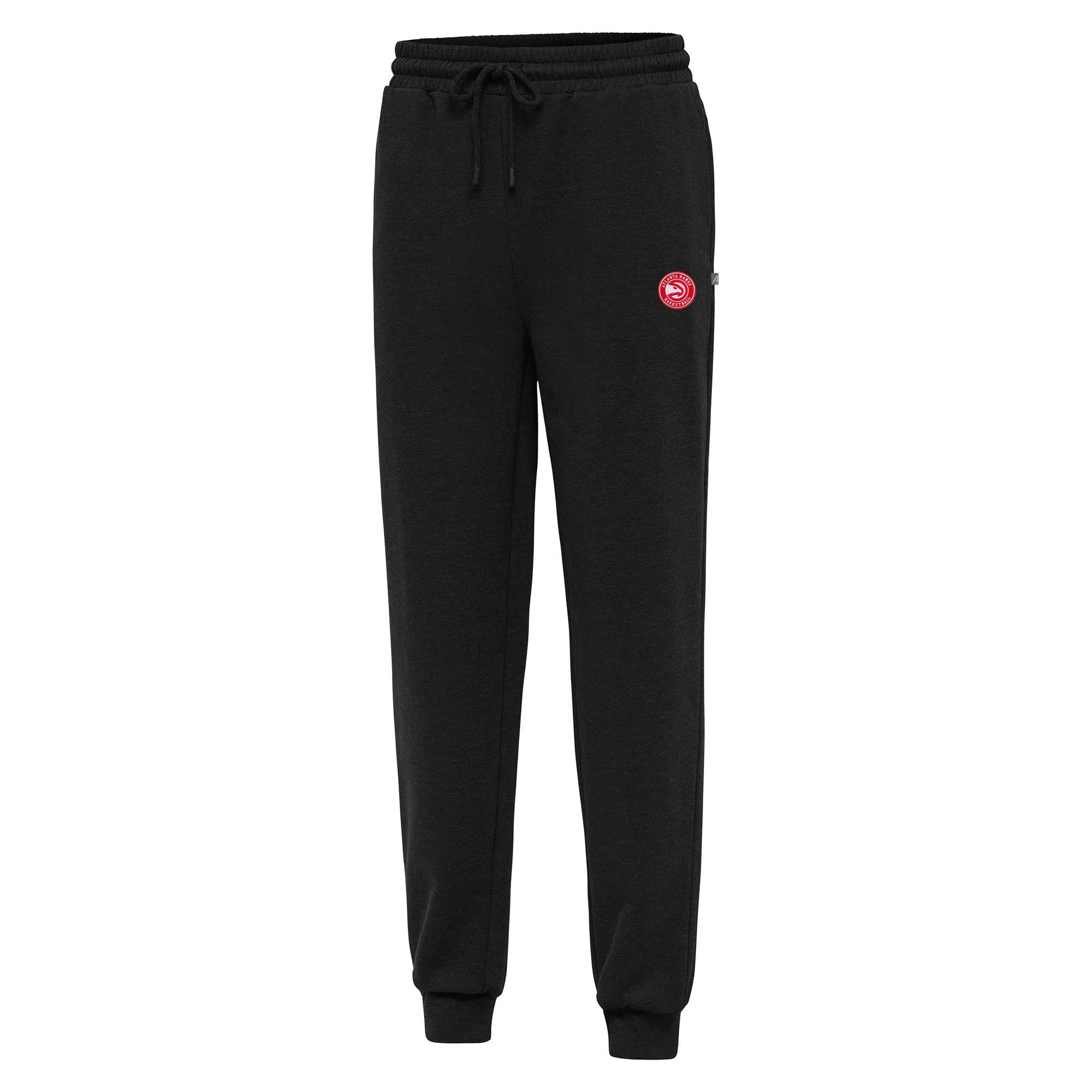 Men's Antigua Black Atlanta Hawks Idol Jogger Pants - Walmart.com