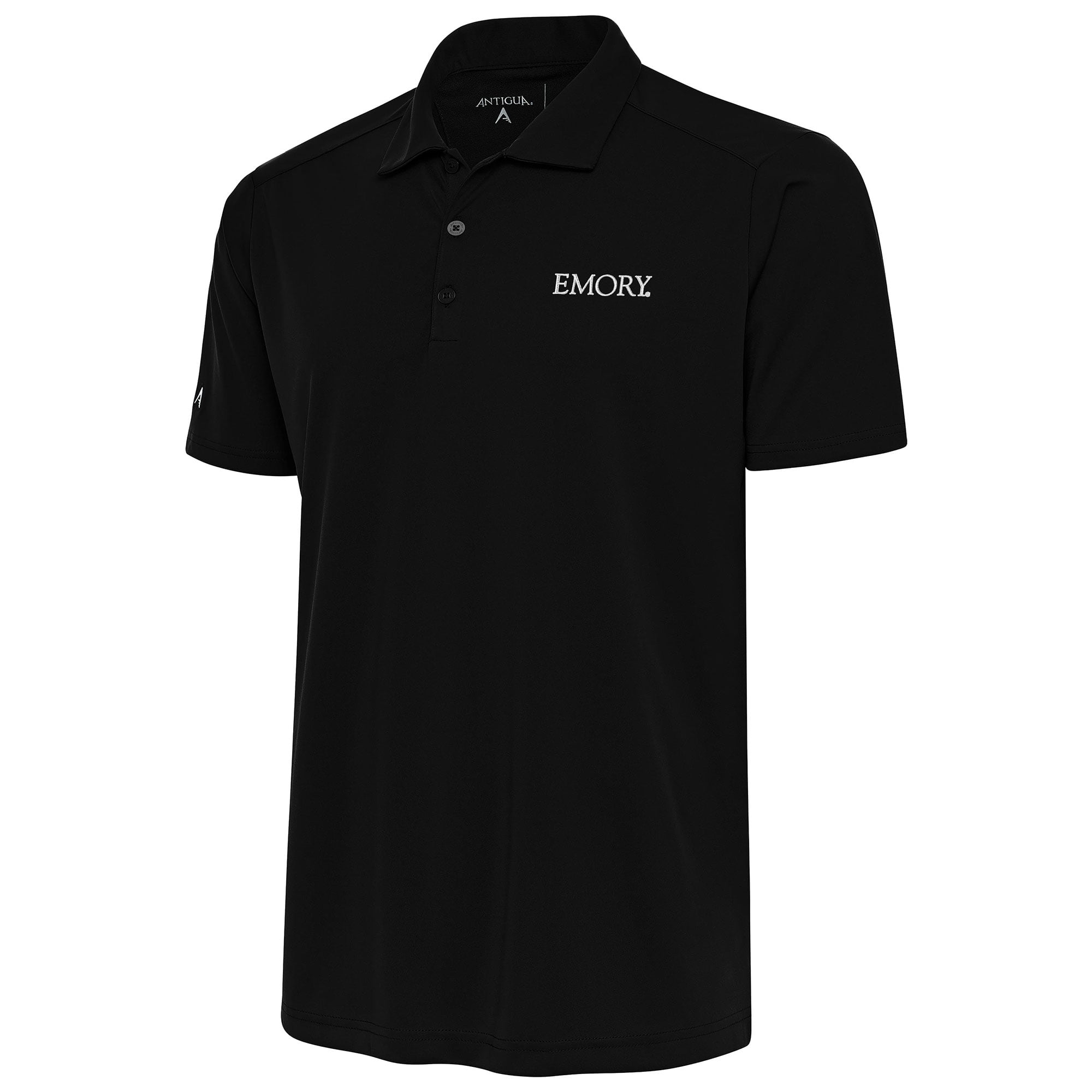 Men's Antigua Black Emory Eagles Tribute Polo - Walmart.com