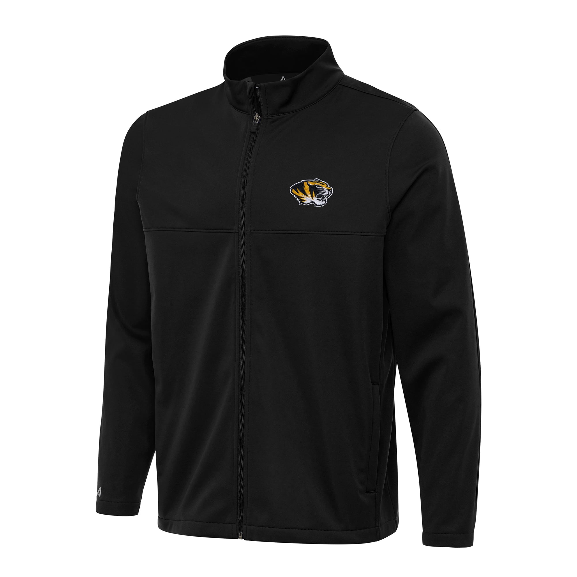 Men's Antigua Black Missouri Tigers Links 2 Full-Zip Golf Jacket ...