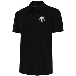 Men's Antigua Black Roman Reigns Tribute Polo - Walmart.com
