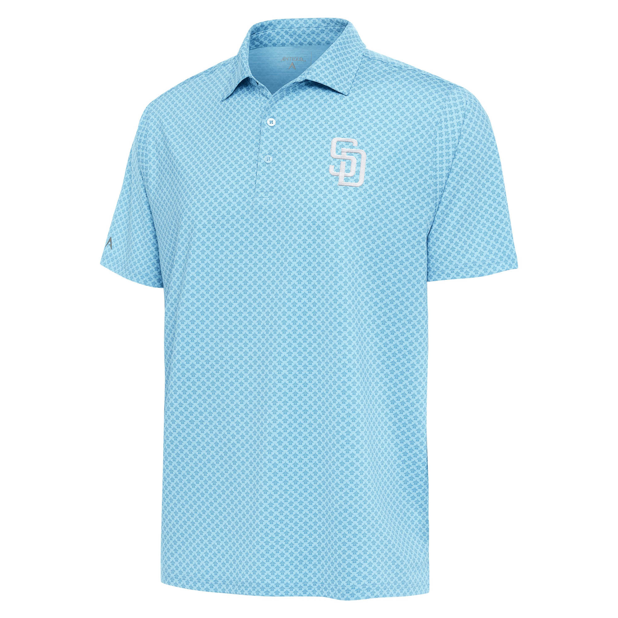 Men's Antigua Blue San Diego Padres Dawdle Polo - Walmart.com
