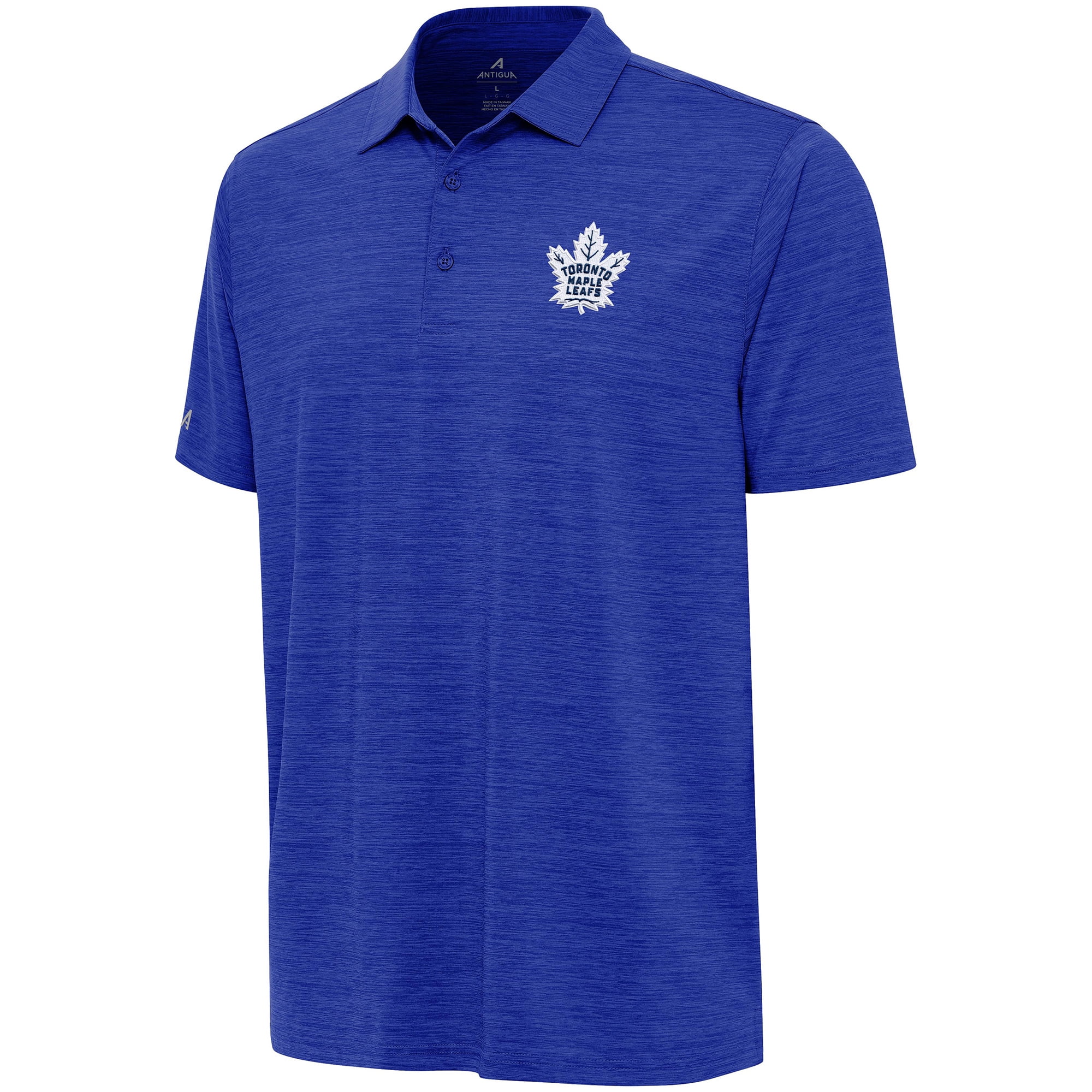 Men's Antigua Heather Blue Toronto Maple Leafs Layout Polo - Walmart.com