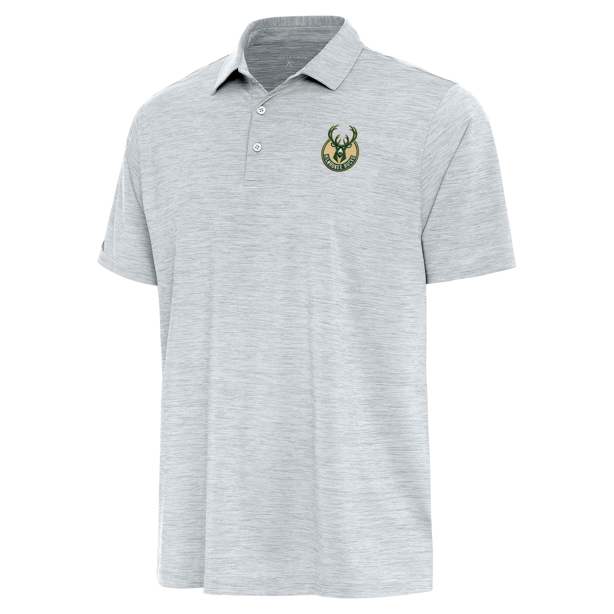 Men's Antigua Heather Gray Milwaukee Bucks Layout Polo - Walmart.com Men's Antigua Heather Gray Milwaukee Bucks Layout Polo - Walmart.com