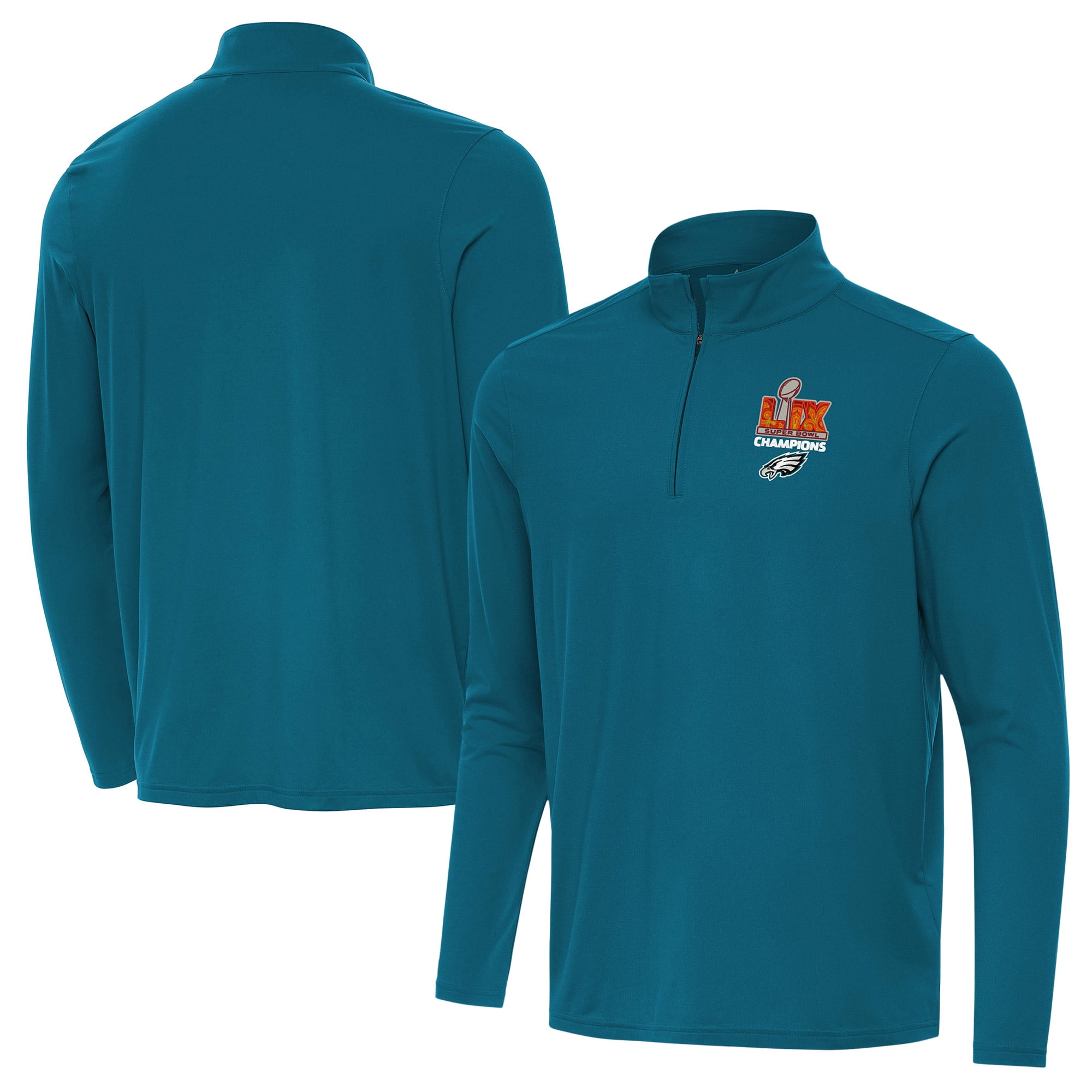 Men's Antigua Midnight Green Philadelphia Eagles Super Bowl LIX ...