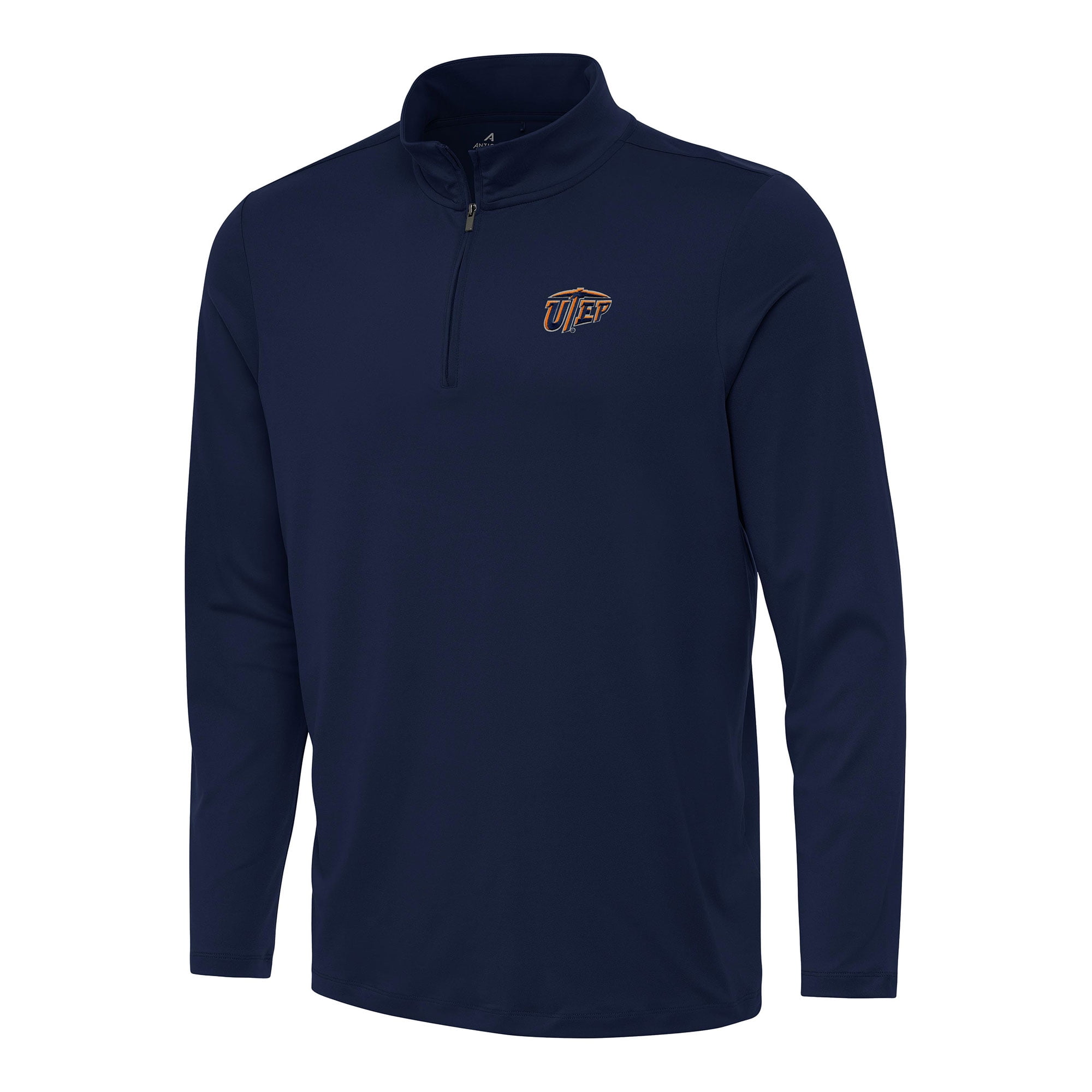 Men's Antigua Navy UTEP Miners Reprocess Quarter-Zip Top - Walmart.com