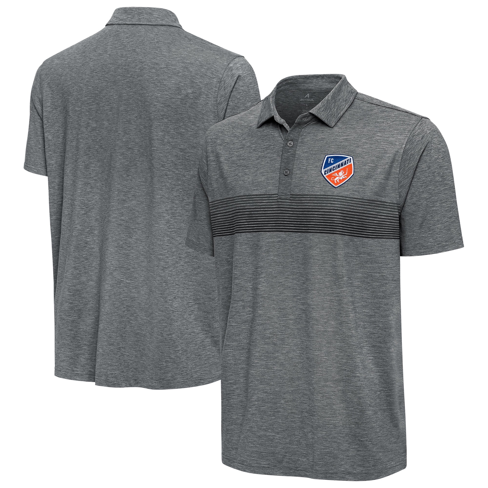Men's Antigua Pewter FC Cincinnati Dashing Polo - Walmart.com