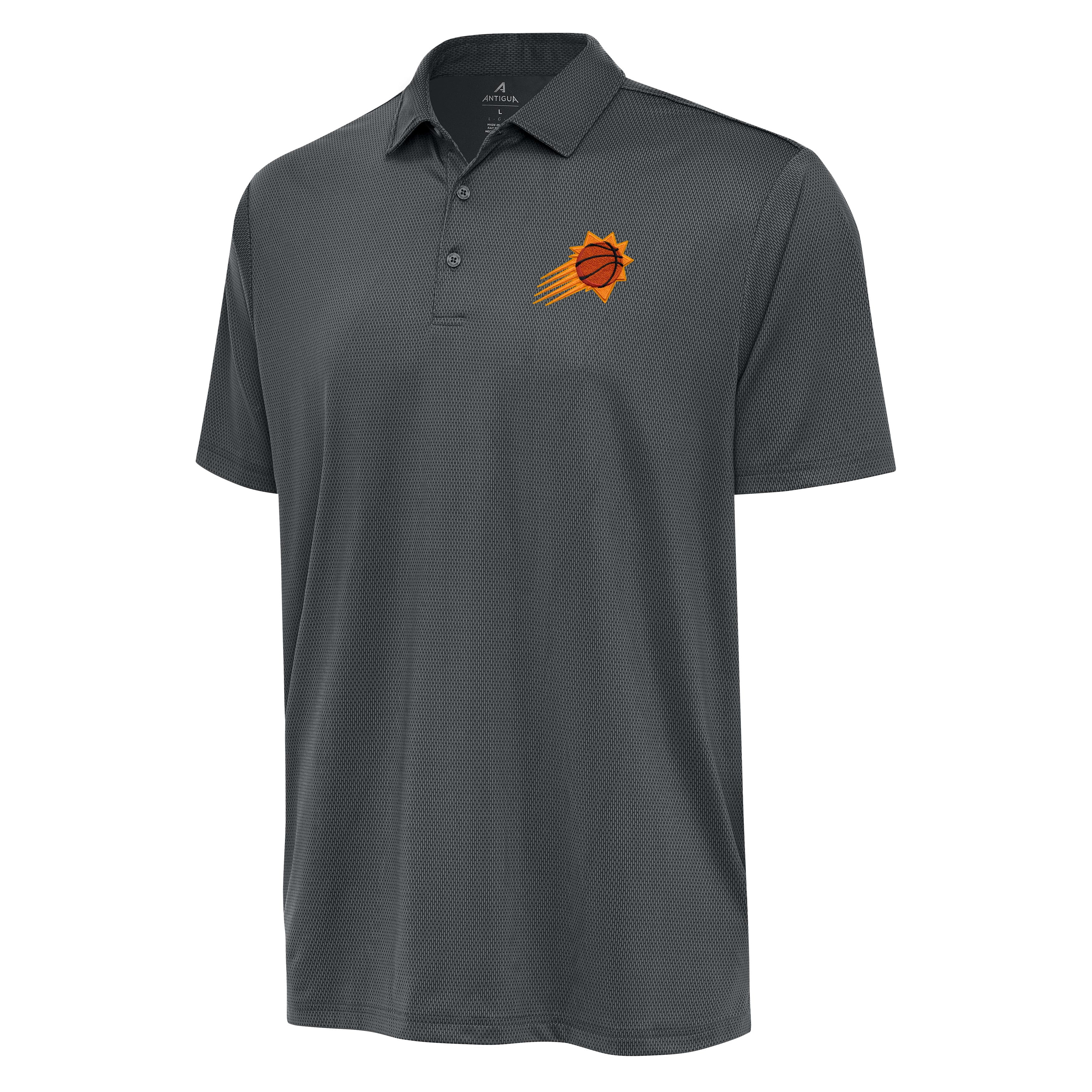 Men's Antigua Pewter Phoenix Suns Ellipse Polo - Walmart.com