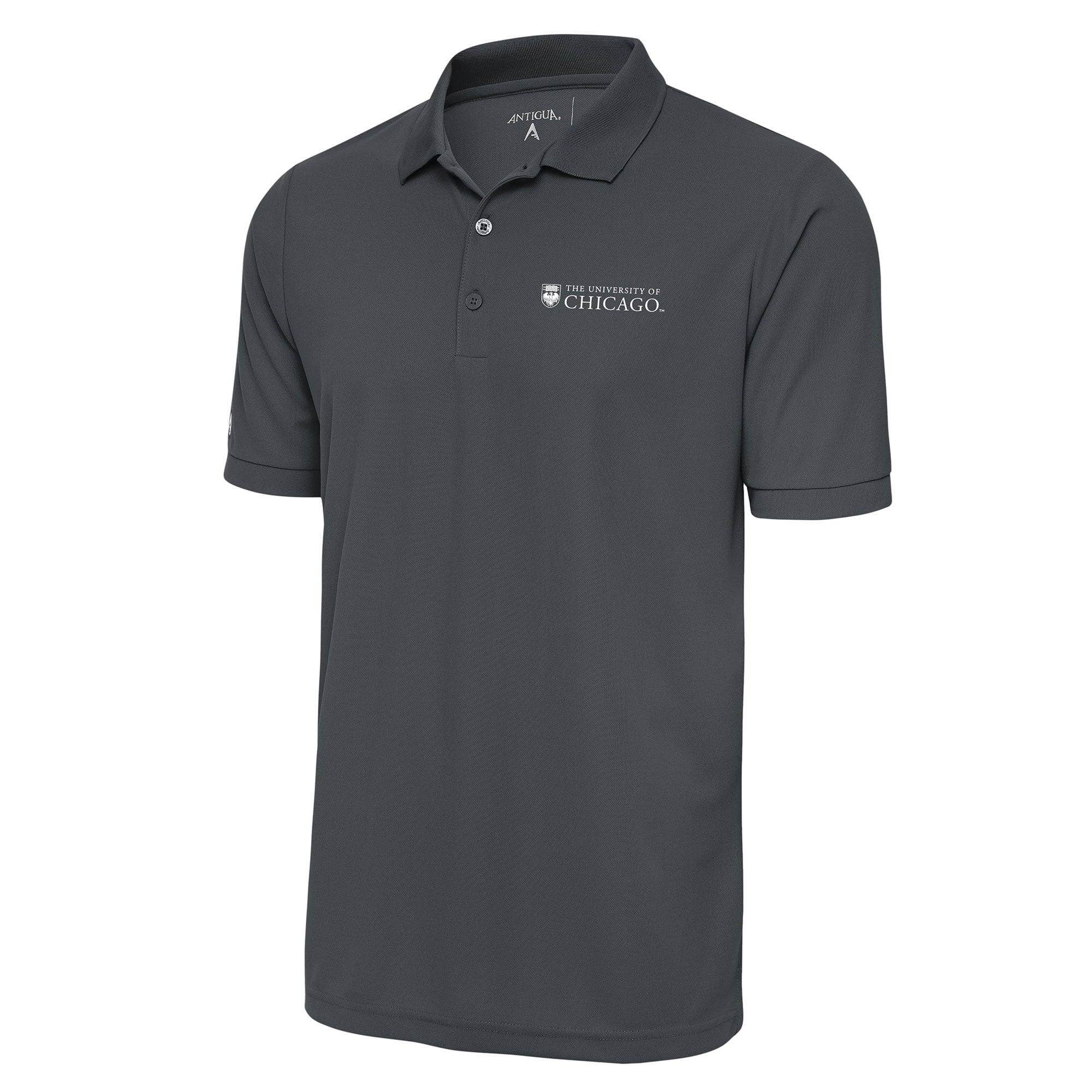 Men's Antigua Pewter UChicago Maroons Legacy Pique Polo - Walmart.com