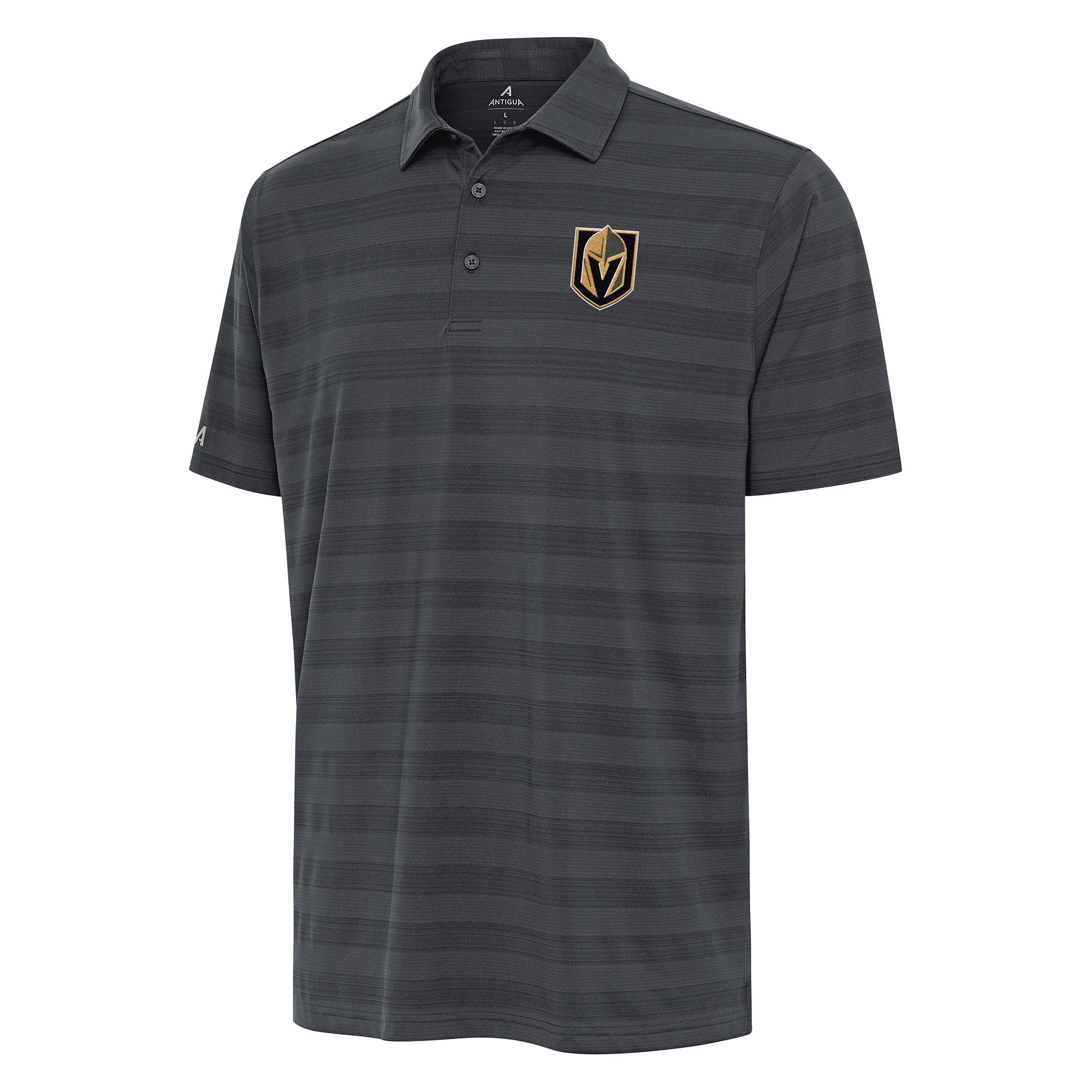 Men's Antigua Pewter Vegas Golden Knights Tunnel Polo - Walmart.com