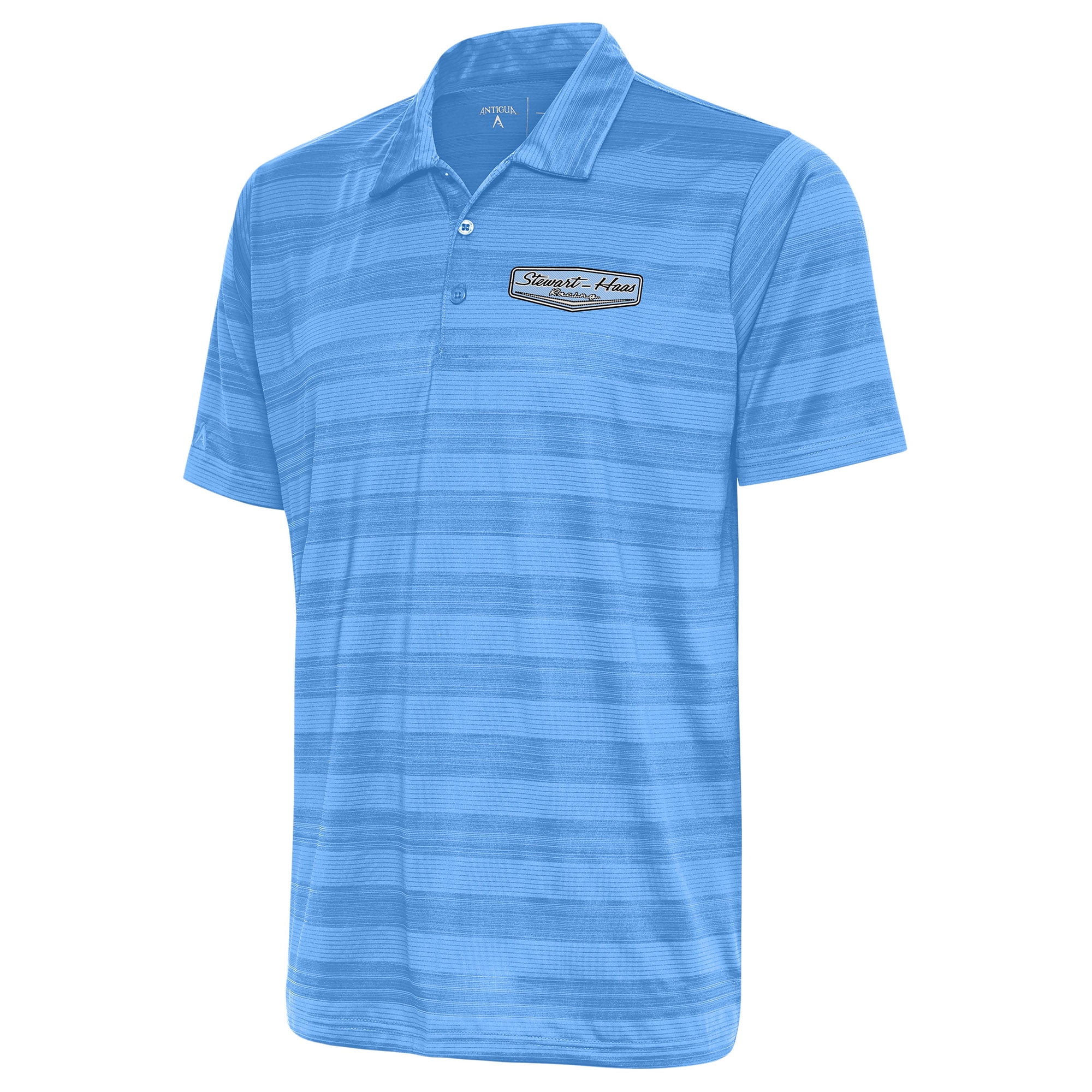 Men's Antigua Powder Blue Stewart-Haas Racing Compass Polo - Walmart.com