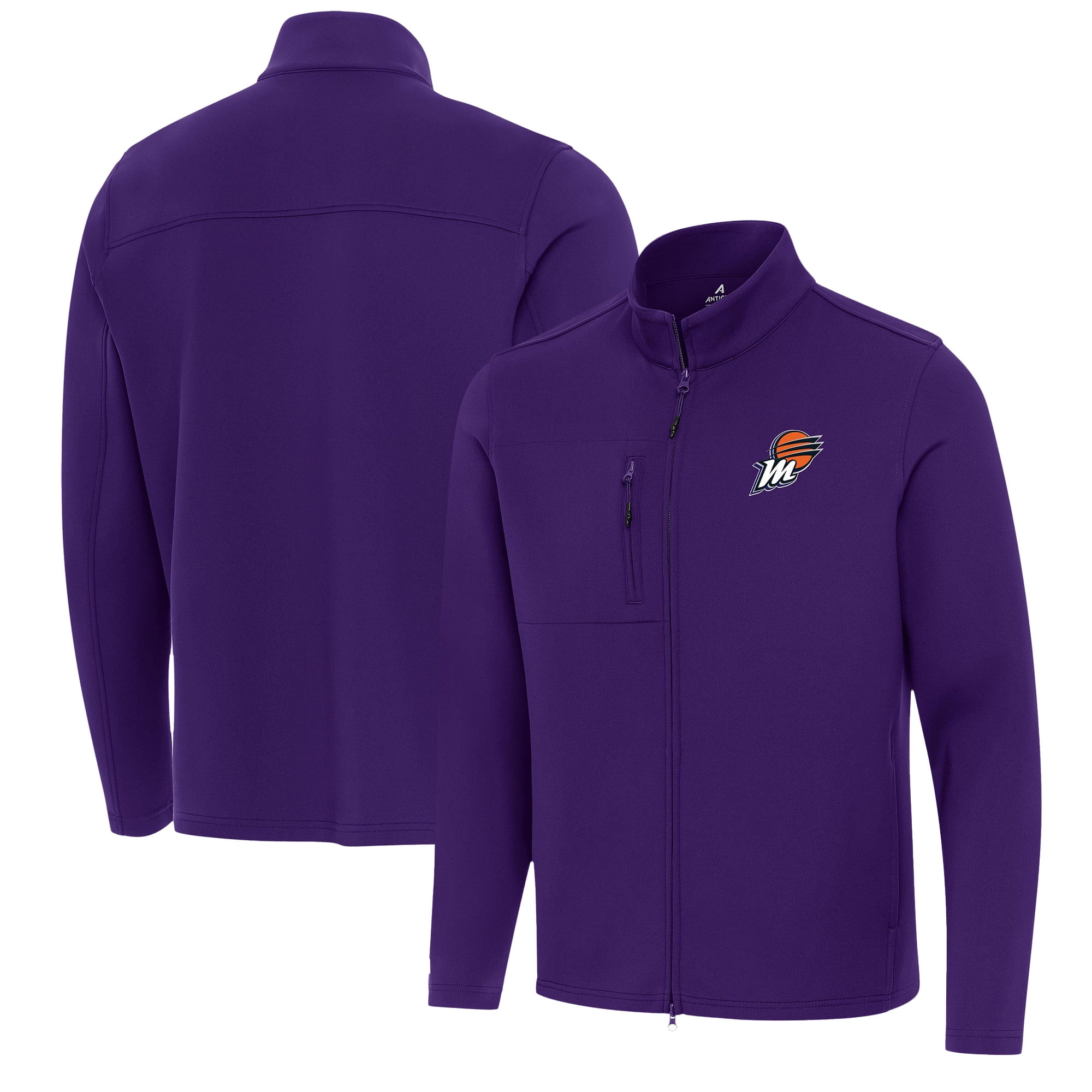 Men's Antigua Purple Phoenix Mercury Objection Full-Zip Jacket ...