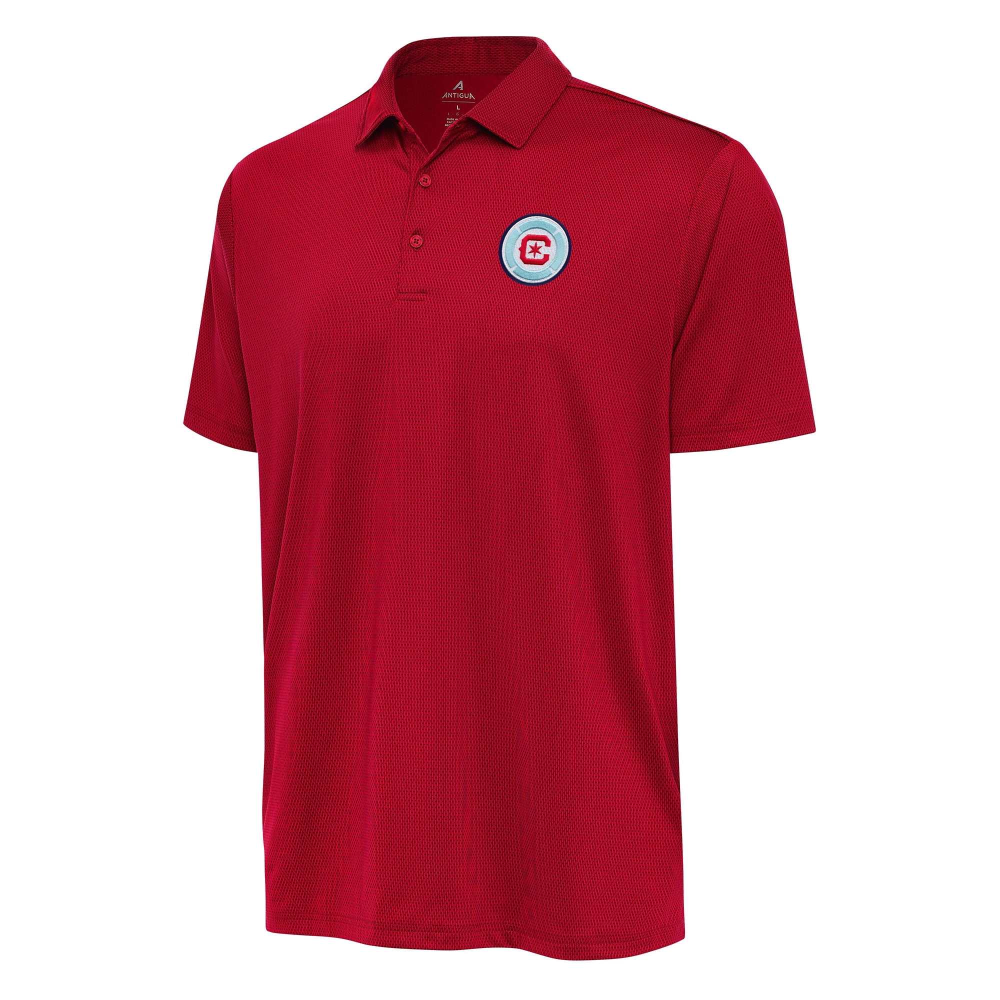 Men's Antigua Red Chicago Fire Ellipse Polo - Walmart.com
