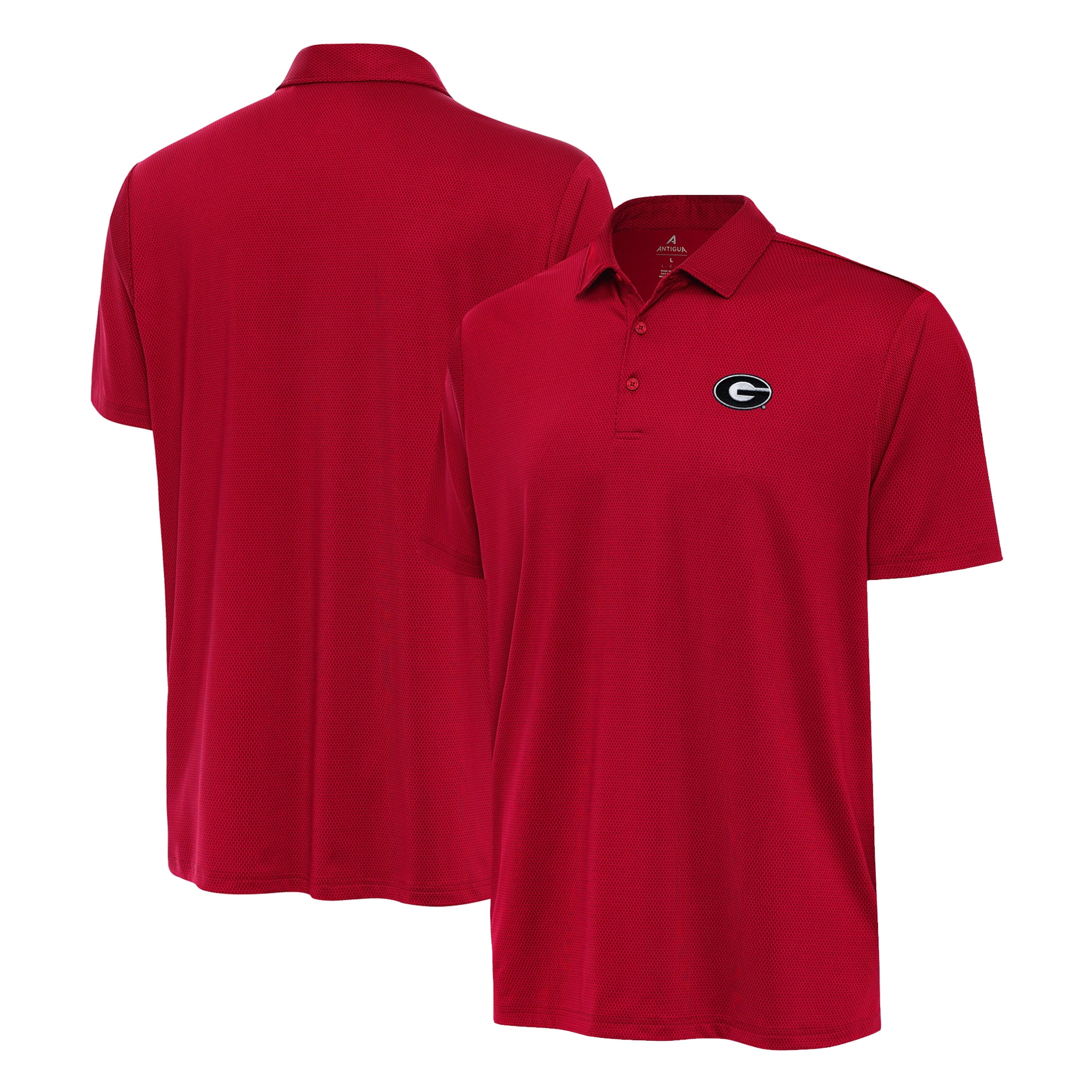 Men's Antigua Red Georgia Bulldogs Ellipse Polo - Walmart.com