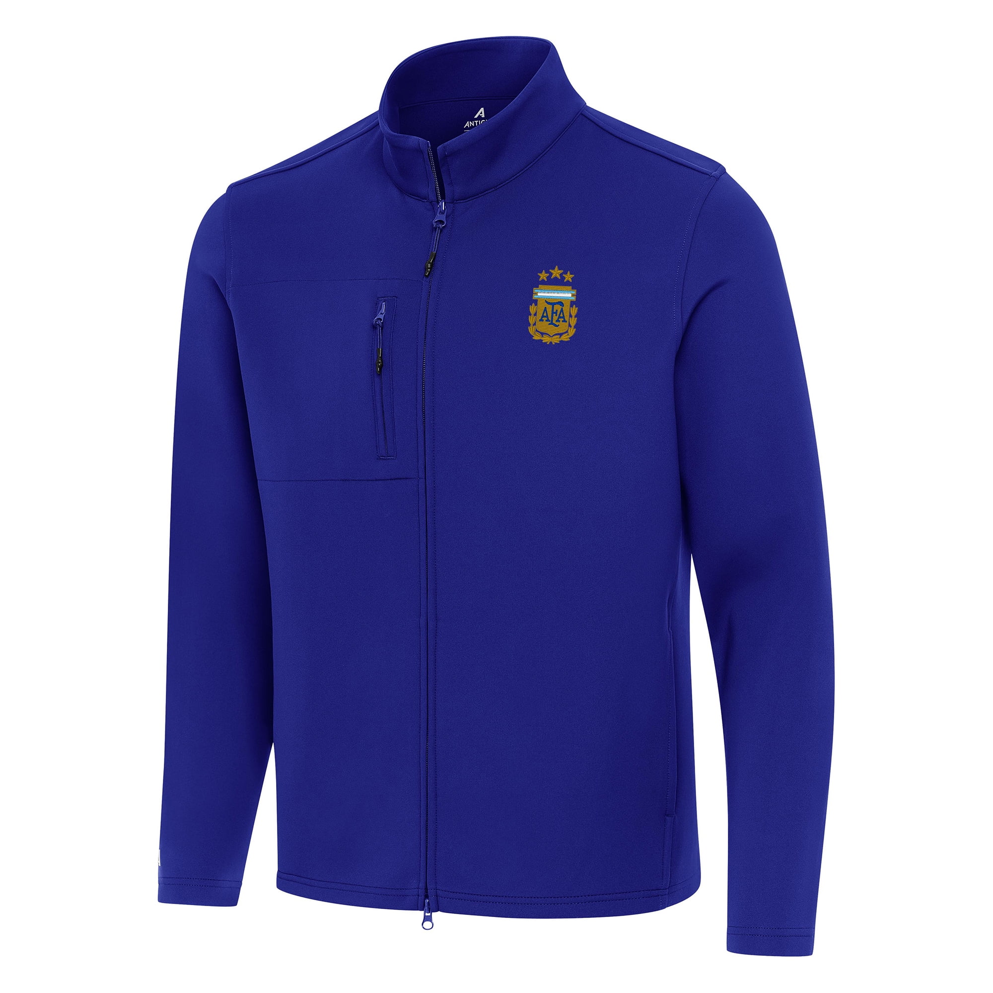 Men's Antigua Royal Argentina National Team Objection Full-Zip Jacket ...