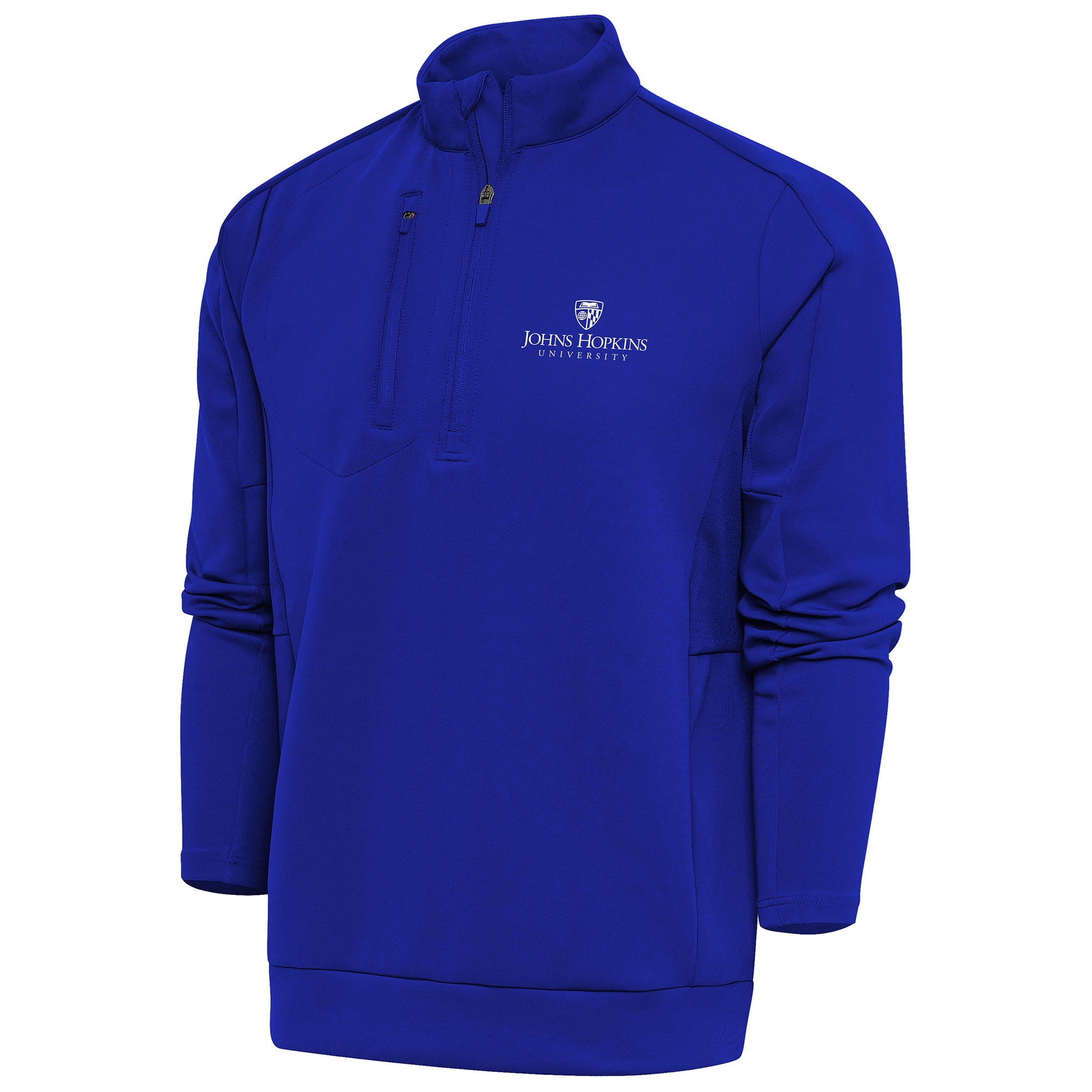 Men's Antigua Royal Johns Hopkins Blue Jays Generation Quarter-Zip ...