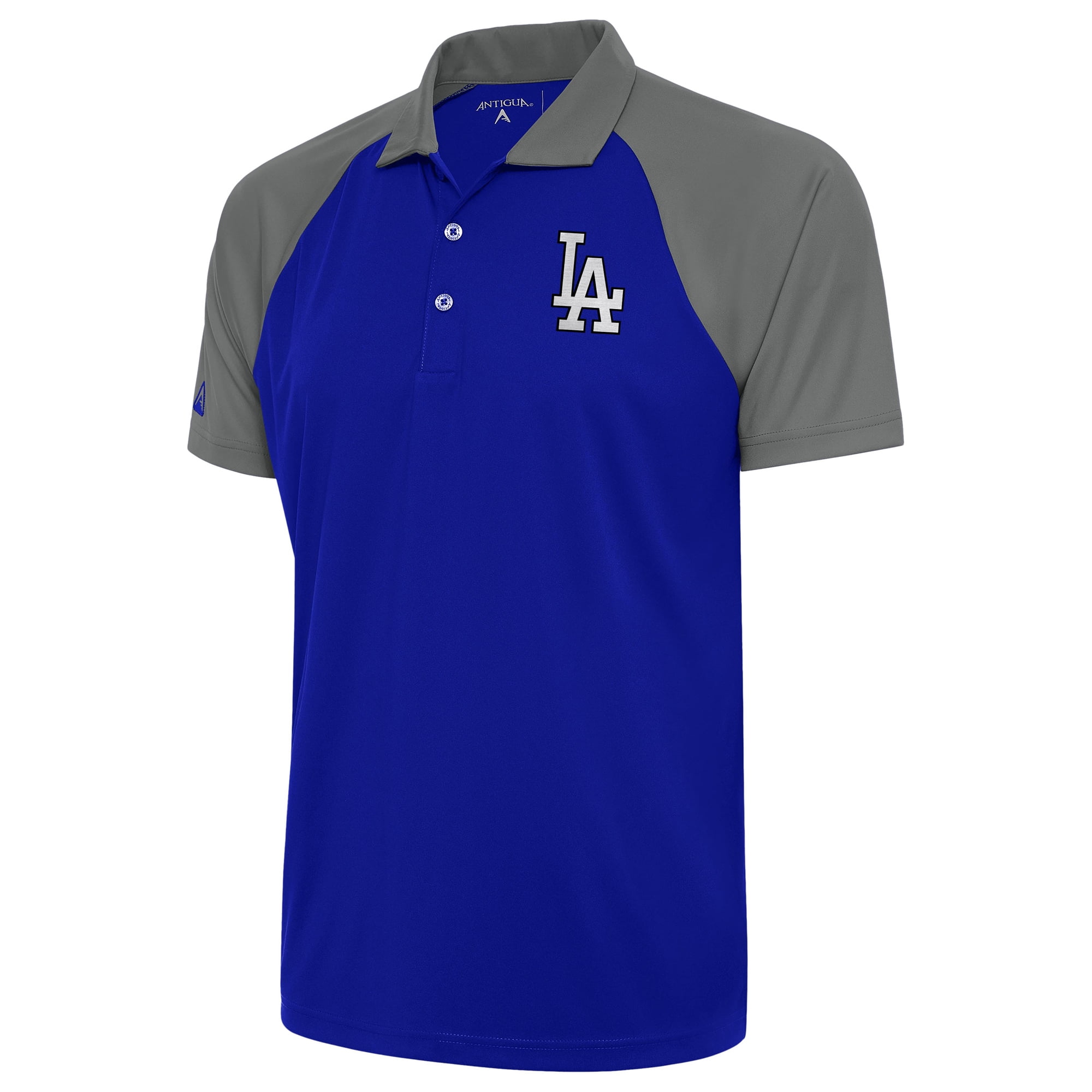 Men's Antigua Royal Los Angeles Dodgers Metallic Nova Polo - Walmart.com