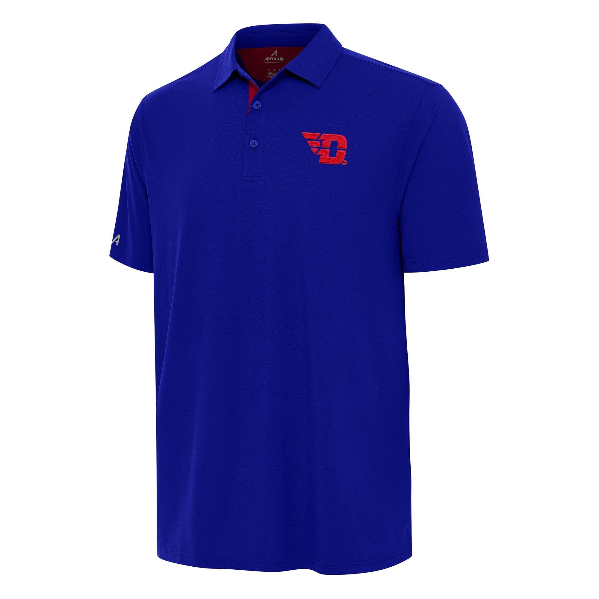 Men's Antigua Royal/Red Dayton Flyers Era Polo - Walmart.com
