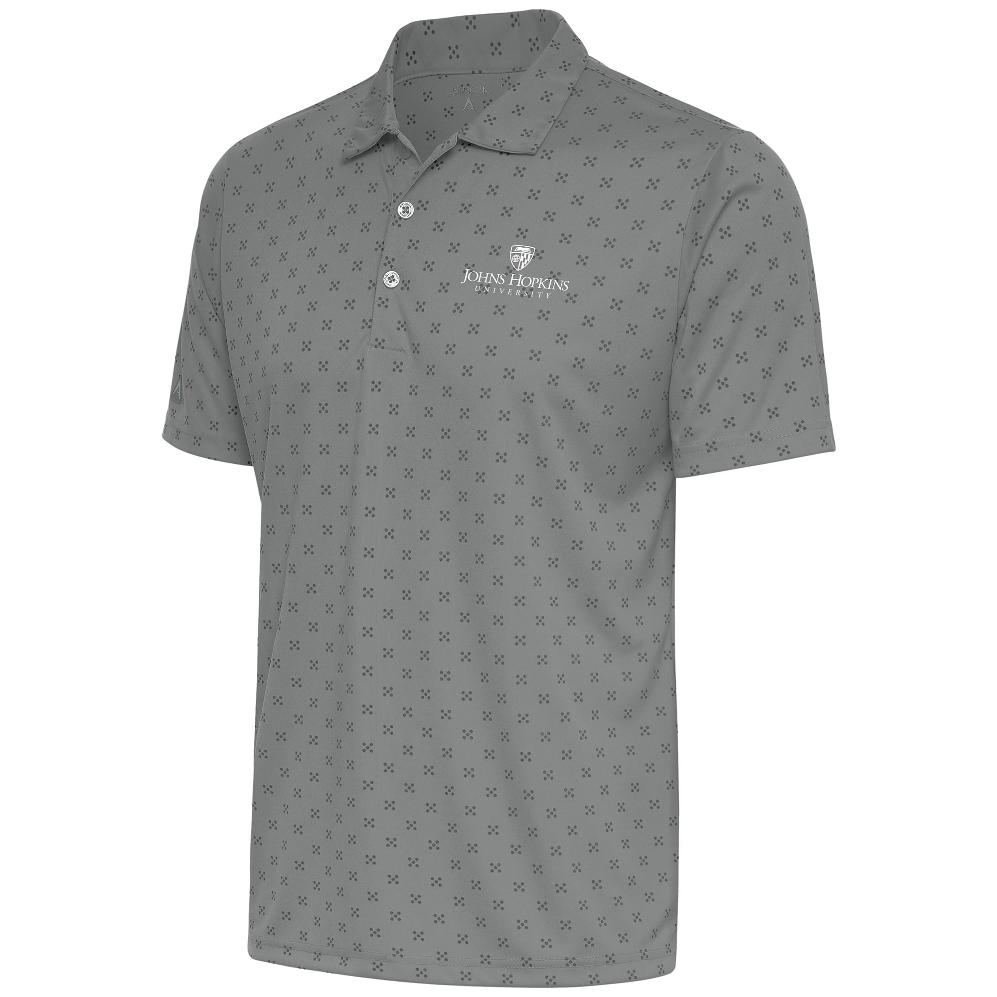 Men's Antigua Steel Johns Hopkins Blue Jays Spark Polo - Walmart.com