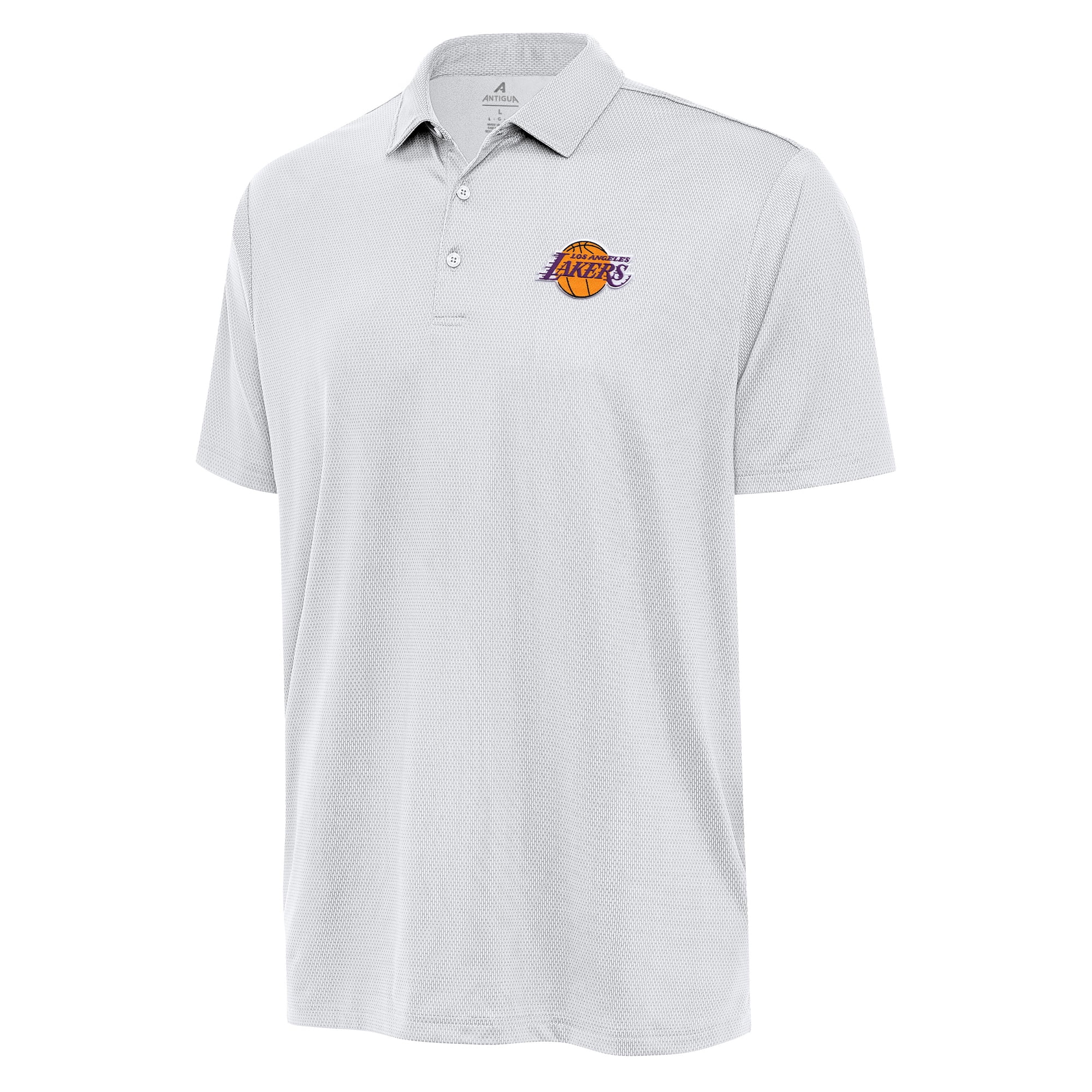 Men's Antigua White Los Angeles Lakers Ellipse Polo - Walmart.com