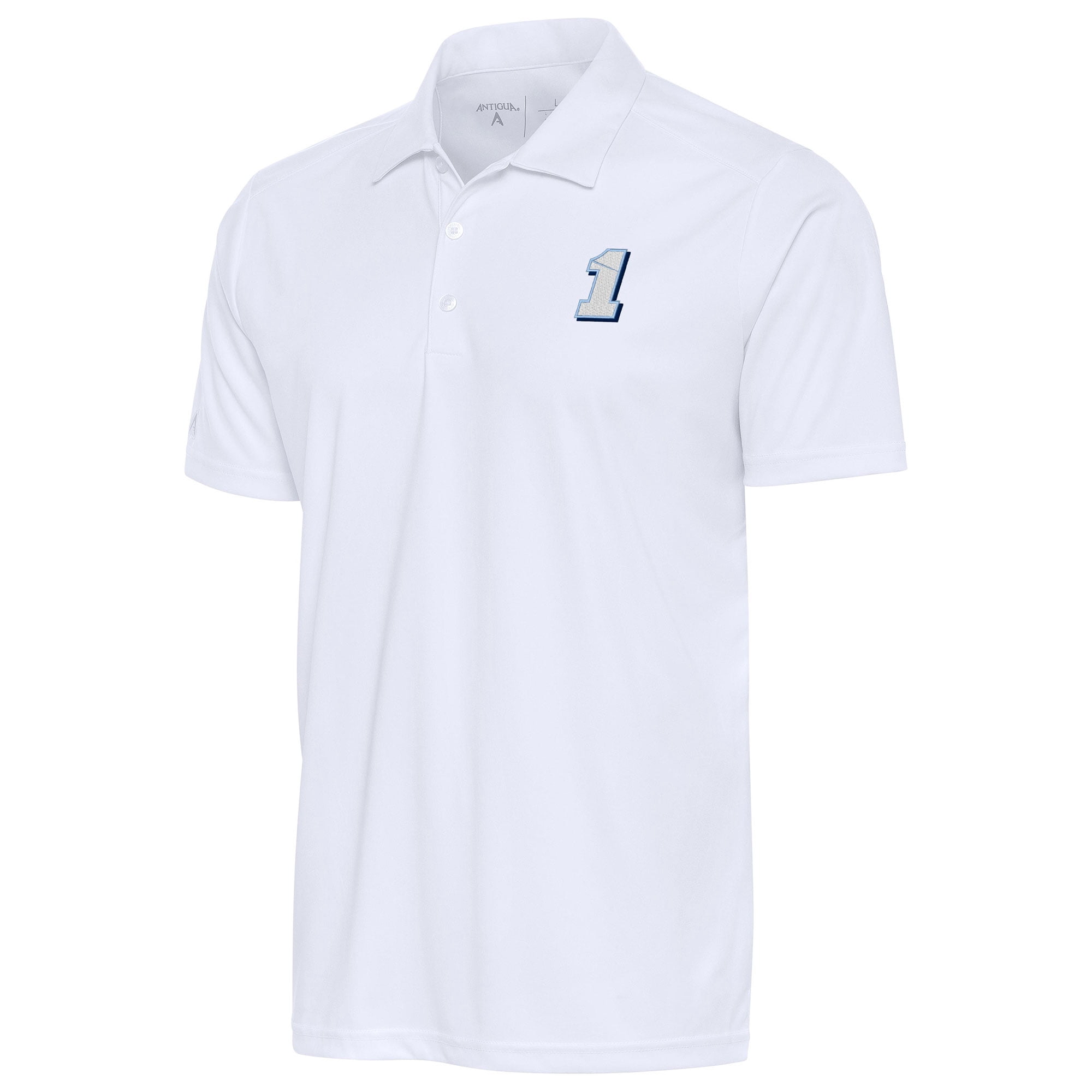 Men's Antigua White Ross Chastain Tribute Polo - Walmart.com