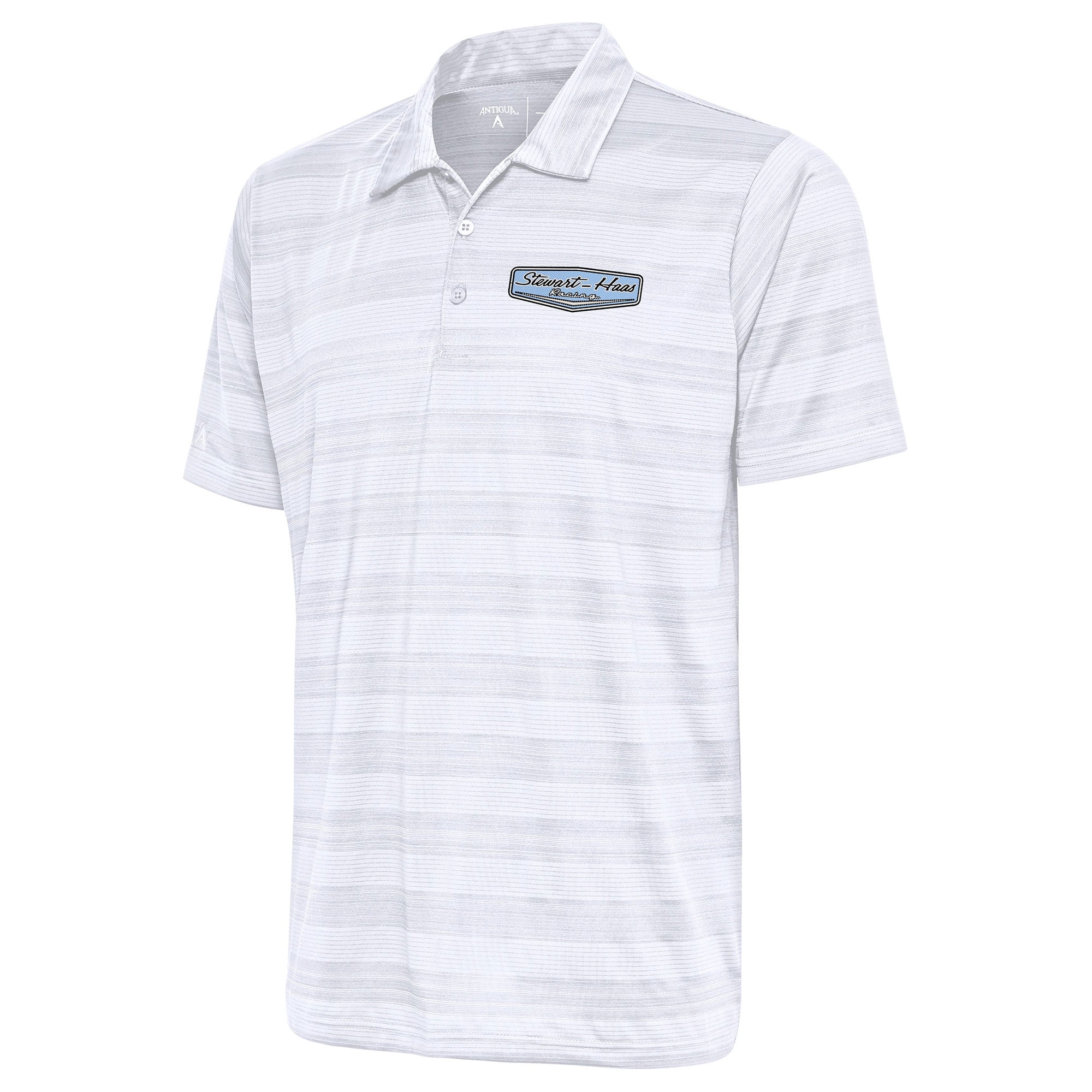 Men's Antigua White Stewart-Haas Racing Compass Polo - Walmart.com