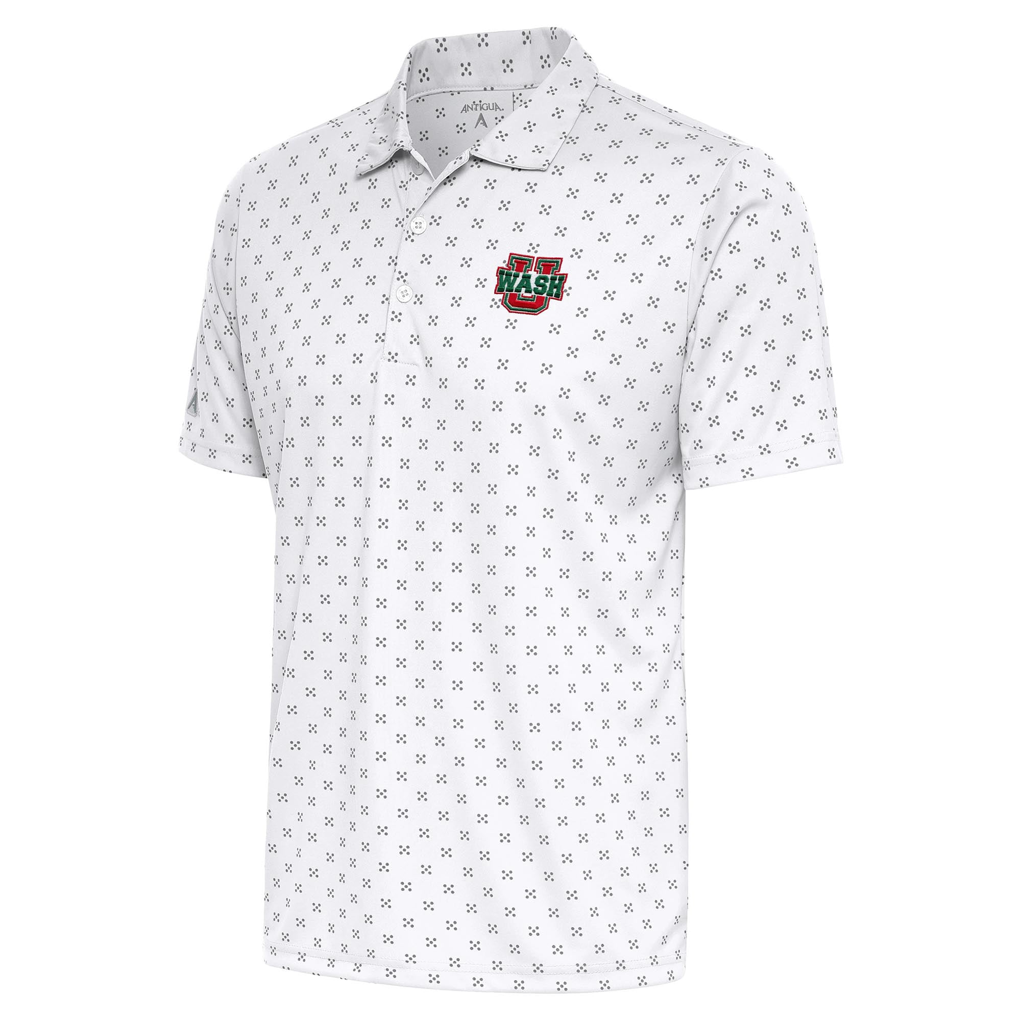 Men's Antigua White WashU Spark Polo - Walmart.com