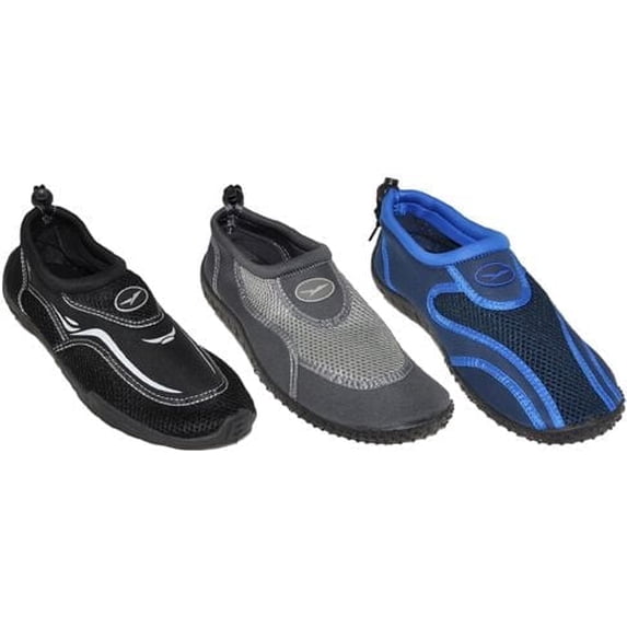 (Men's) Aqua shoes mesh and spandex mix, 150 pairs in a case - Walmart.com
