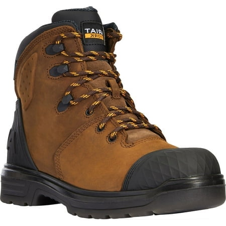 Ariat Men's Turbo Outlaw 6" Waterproof Work Boot Western, Barley Brown ...